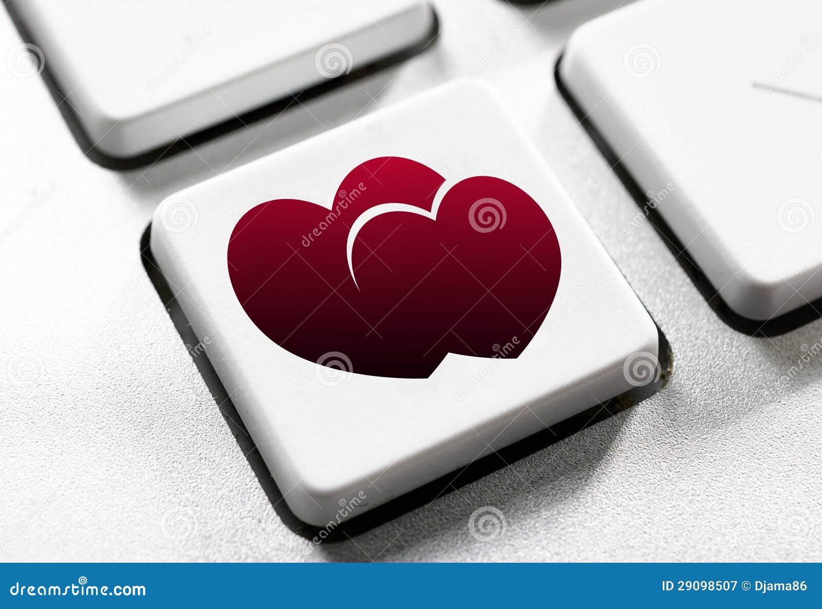 Love button stock image. Image of heart, icon, digital - 29098507