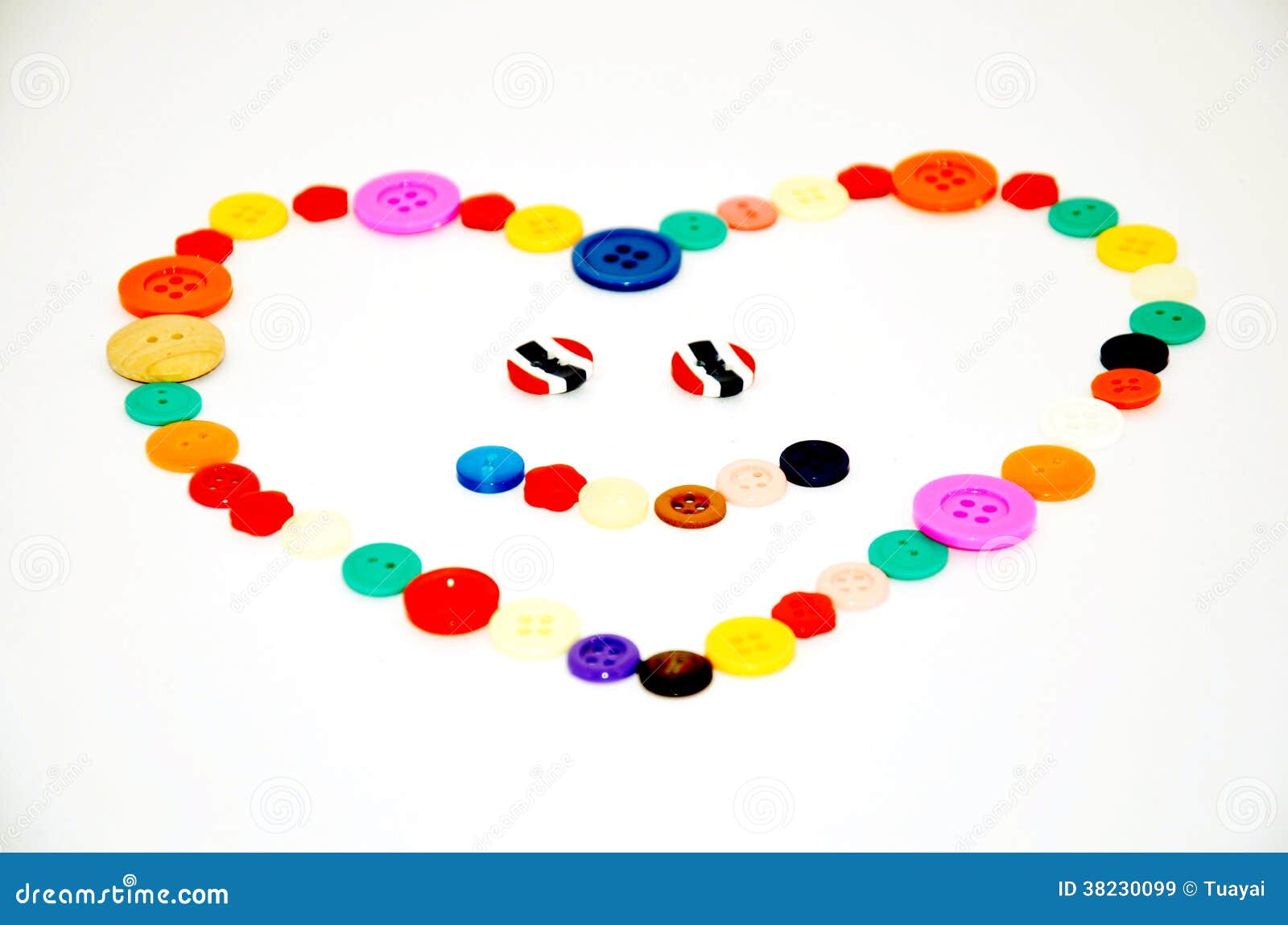 Love by Button colorful stock illustration. Illustration of colorful ...
