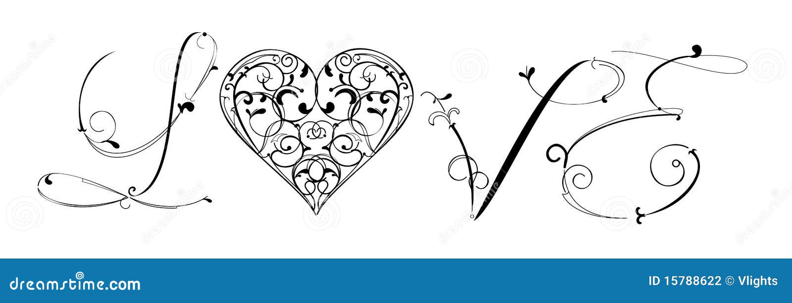 Elaborate Calligraphy Stock Illustrations – 74 Elaborate Calligraphy ...