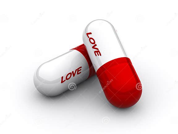 Love capsule stock illustration. Illustration of aphrodisiac - 7992707