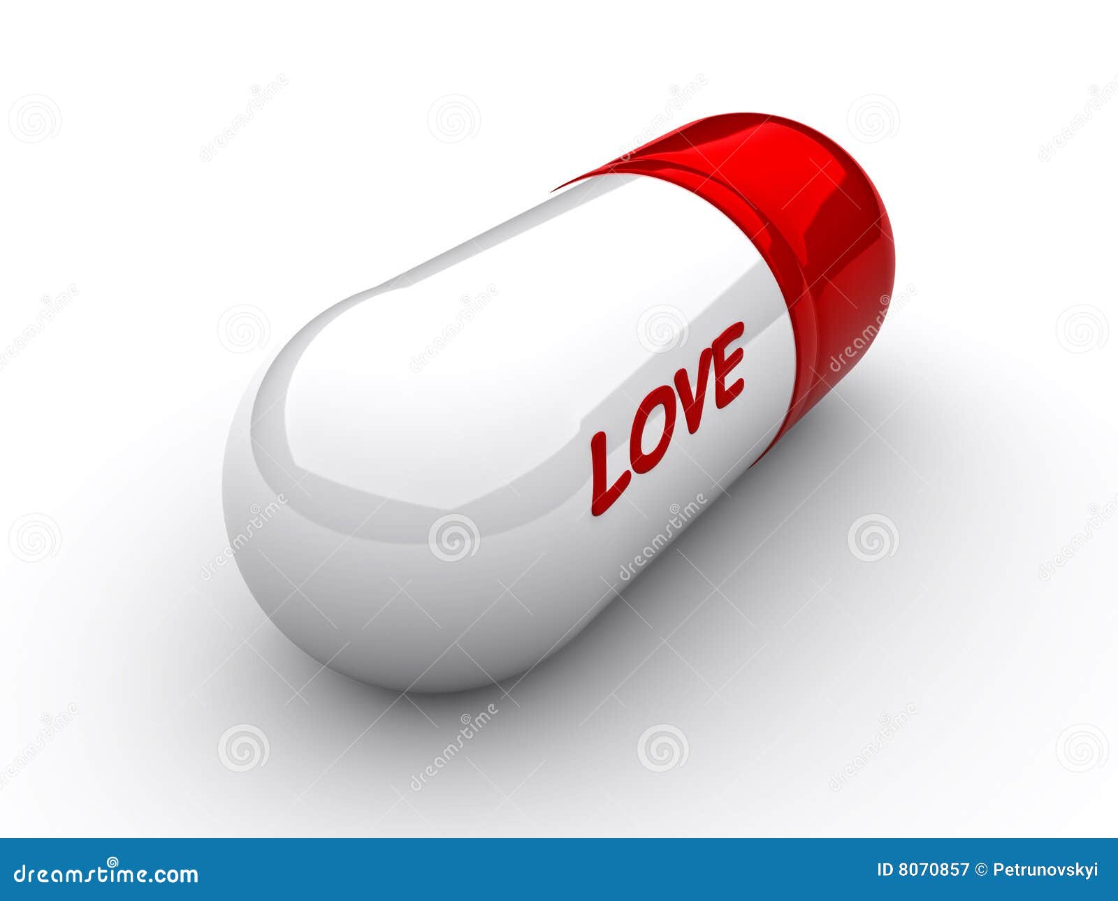 Love capsule stock illustration. Illustration of dark - 8070857