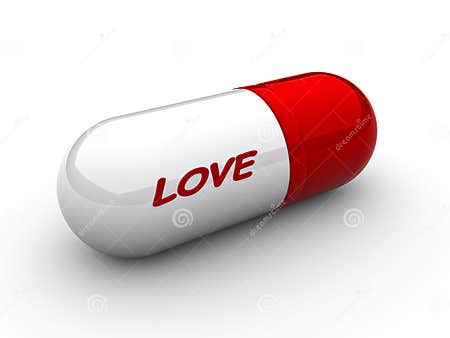 Love capsule stock illustration. Illustration of pharmacy - 8071019