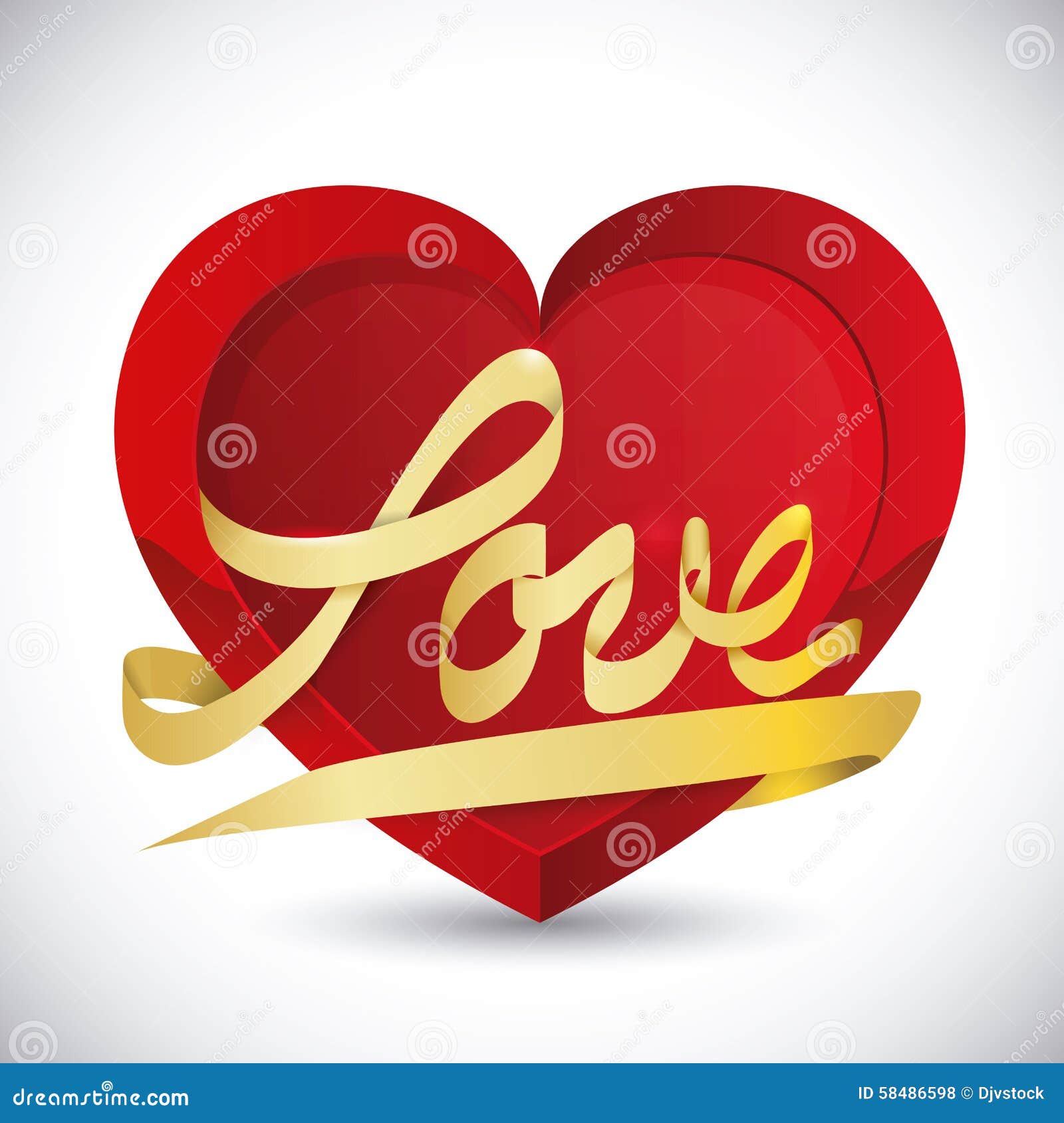 Love card design. stock vector. Illustration of shape - 58486598