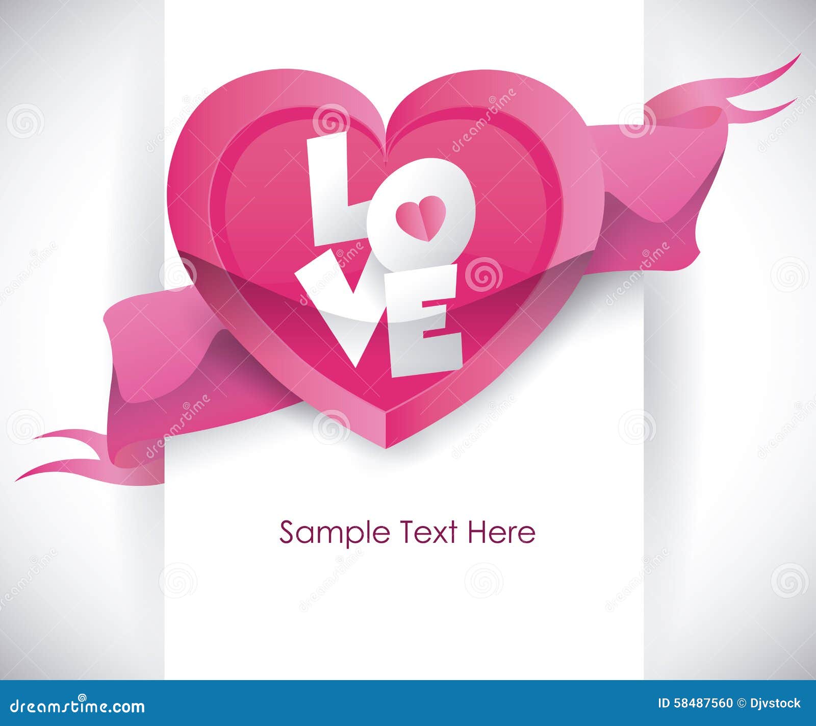 Love card design. stock vector. Illustration of abstract - 58487560