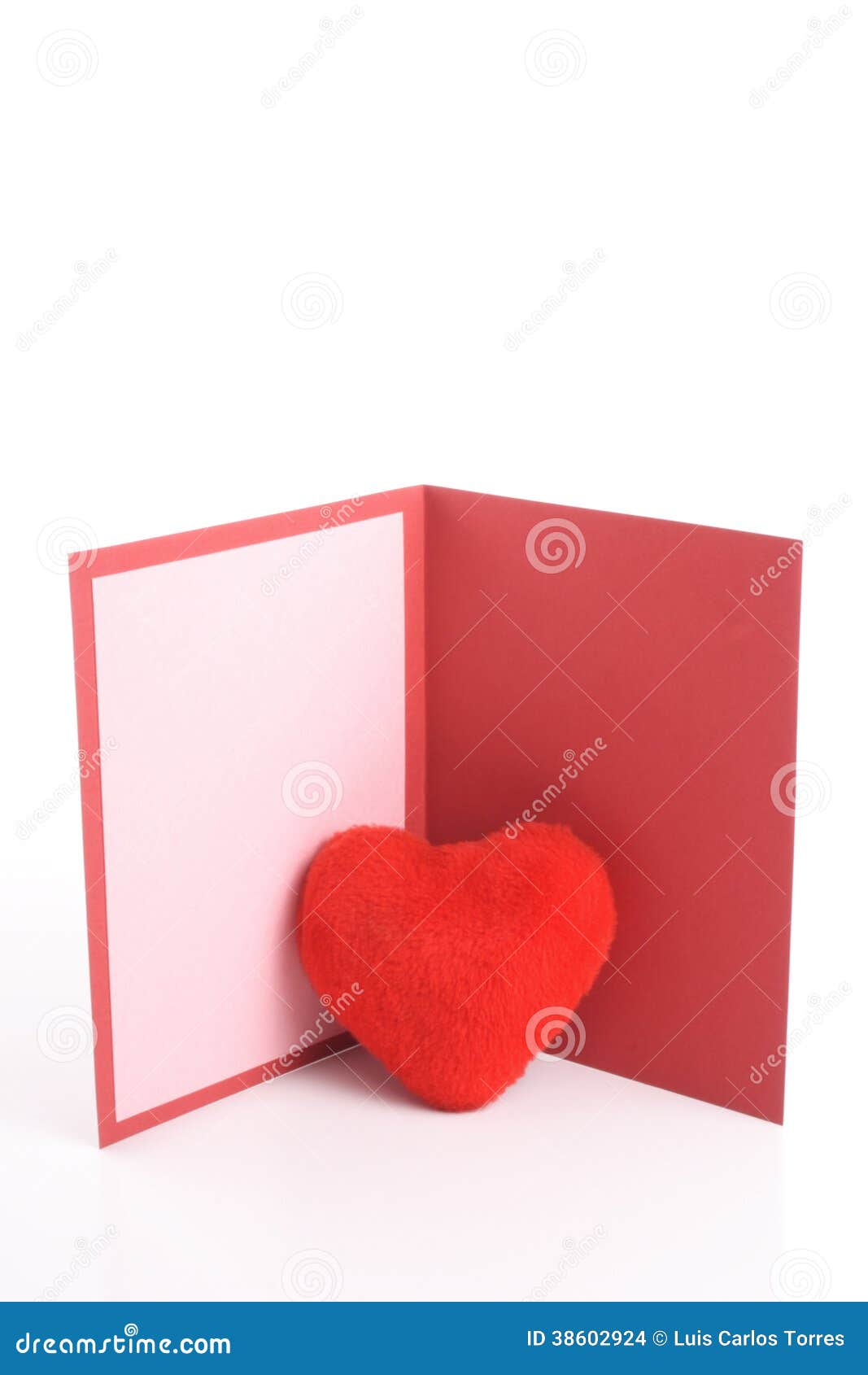 Love card stock photo. Image of isolated, space, heart - 38602924