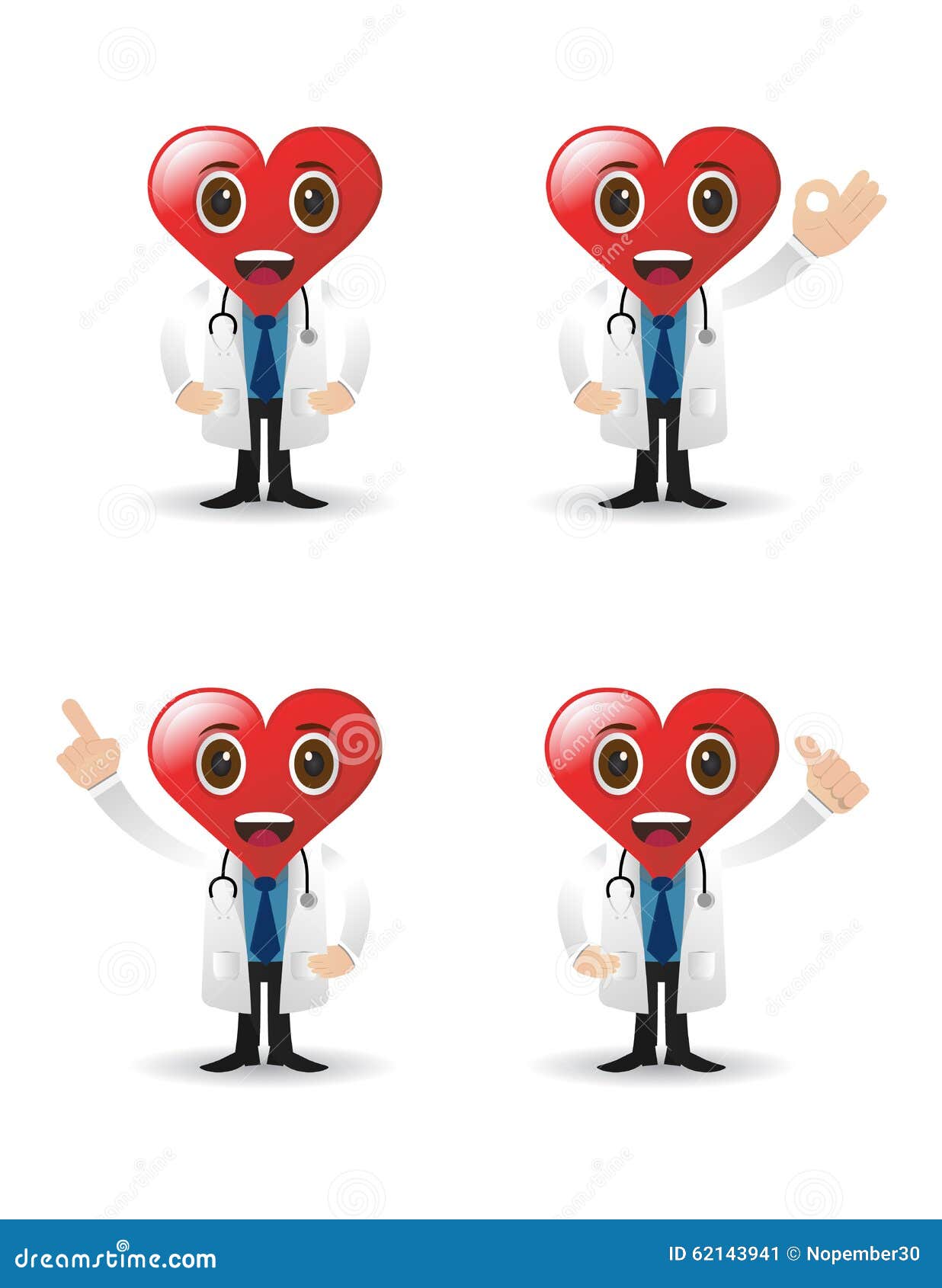Love character doctor stock vector. Illustration of symbol - 62143941