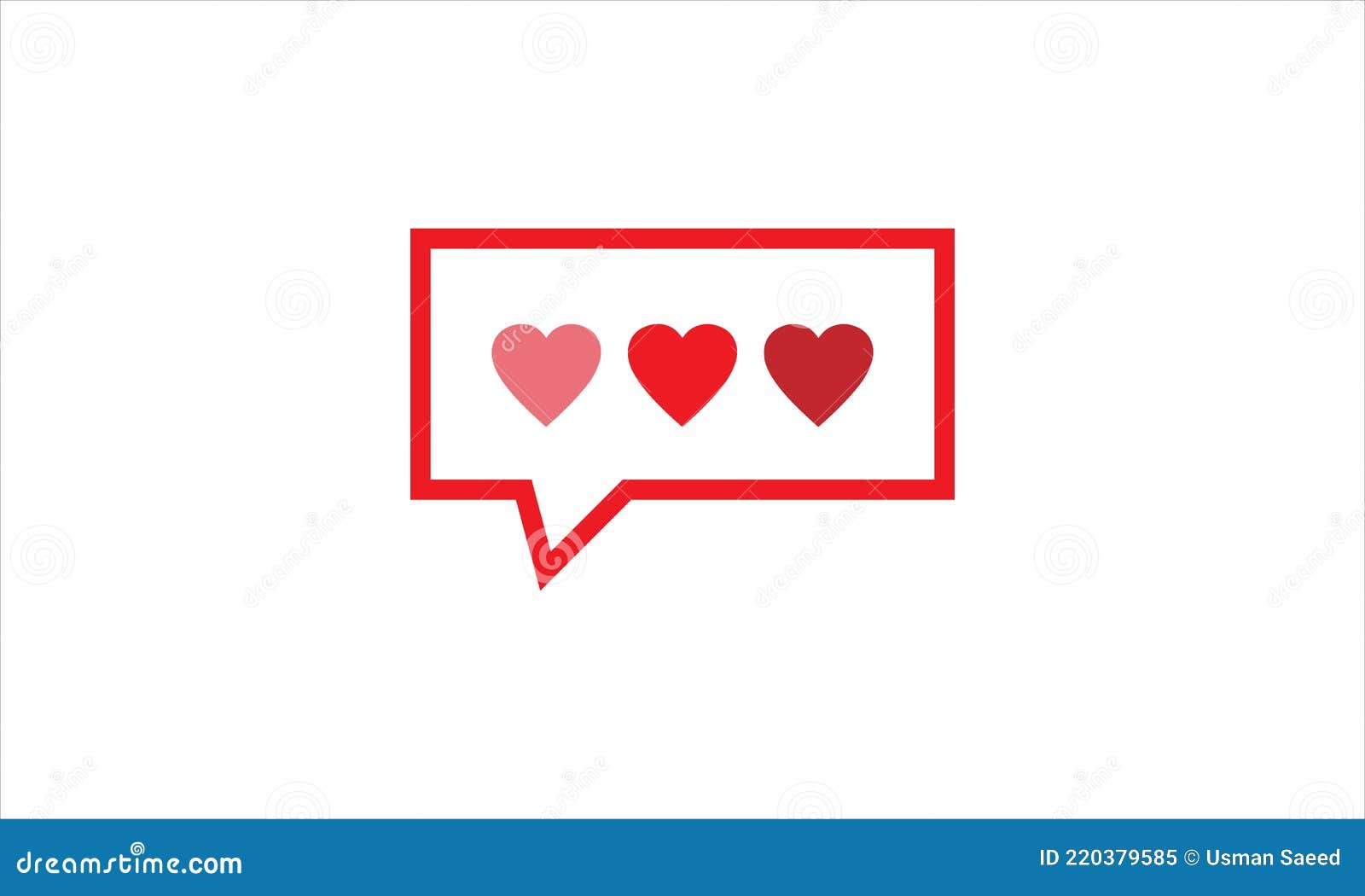 Love Chat Conversation Icon Logo Design Vector Template Illustration ...