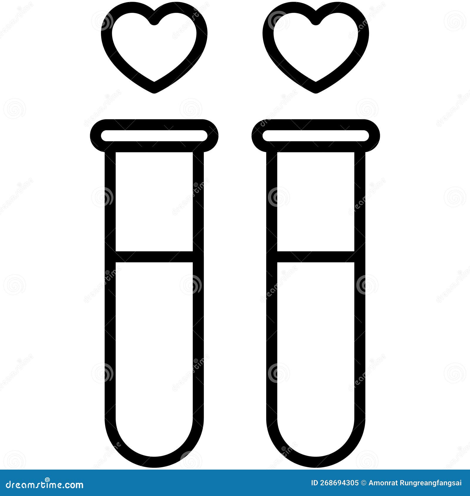 Love Chemistry Icon, Love and Heart Vector Stock Vector - Illustration ...