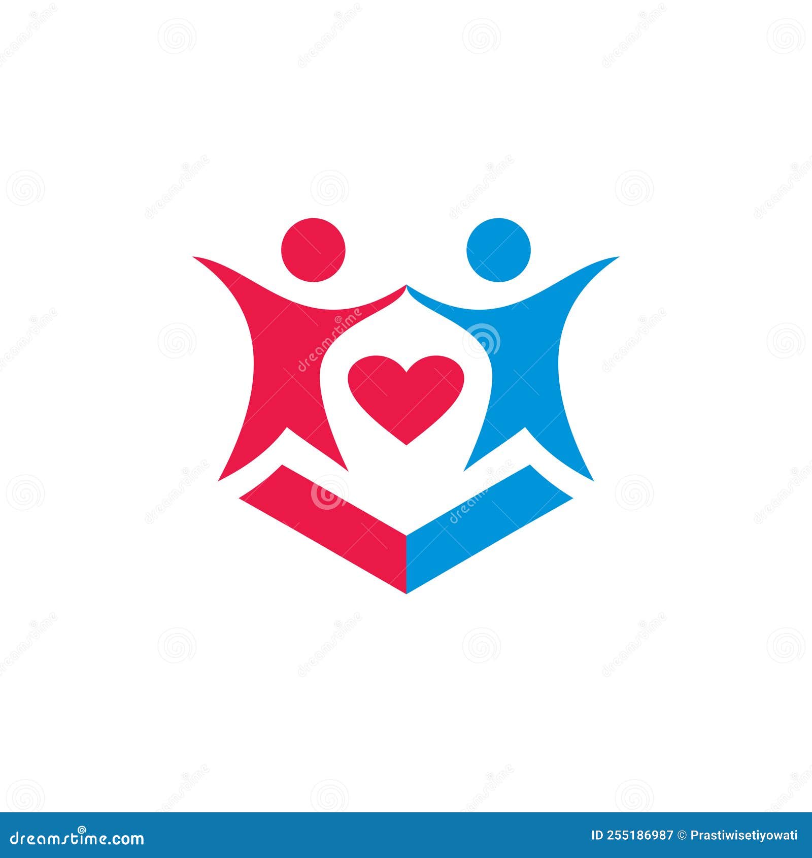 Love Child Kids Fun Logo Icon Stock Vector - Illustration of child ...