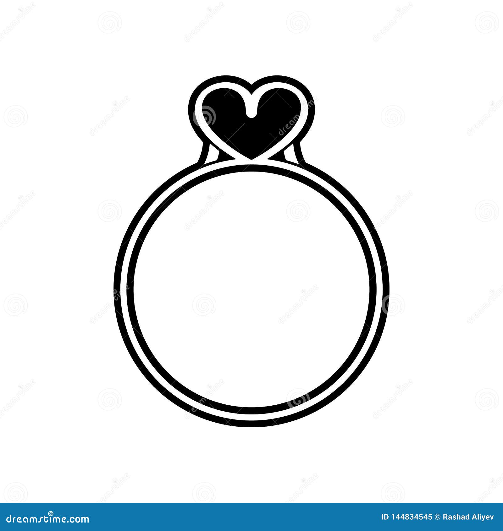 Love Circle Icon. Element of Valentine for Mobile Concept and Web Apps ...