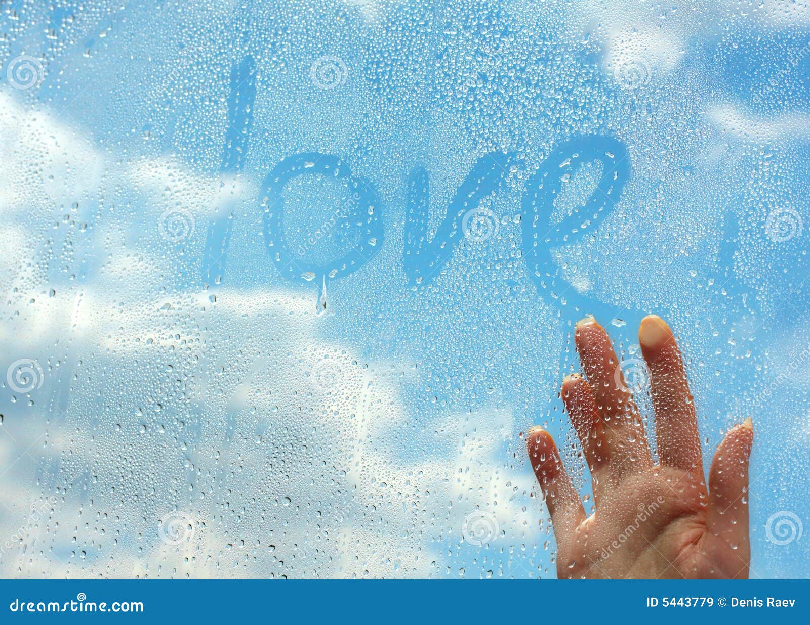 Love in clouds stock image. Image of human, glass, space - 5443779