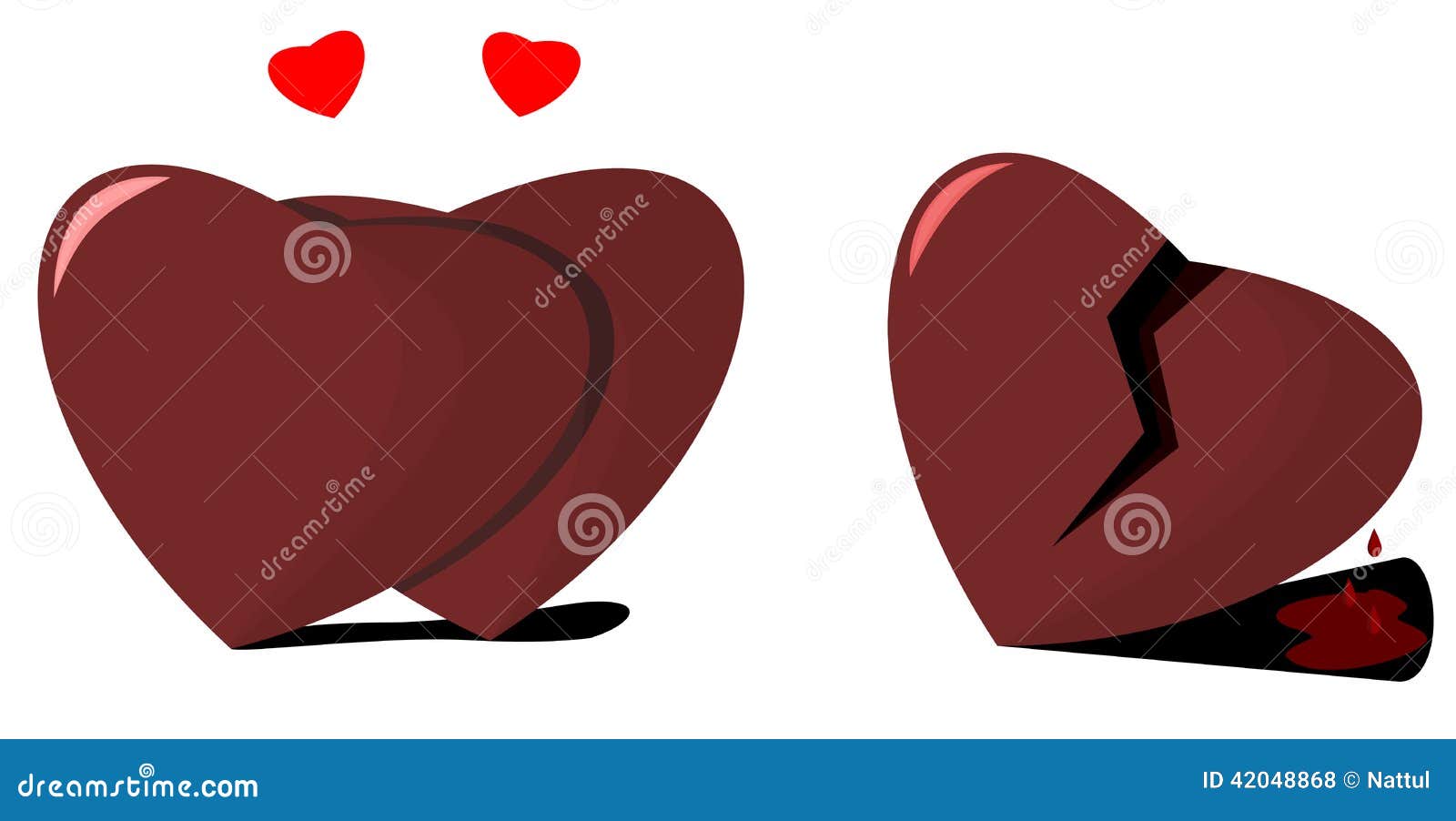 Love competition stock vector. Illustration of shadow - 42048868