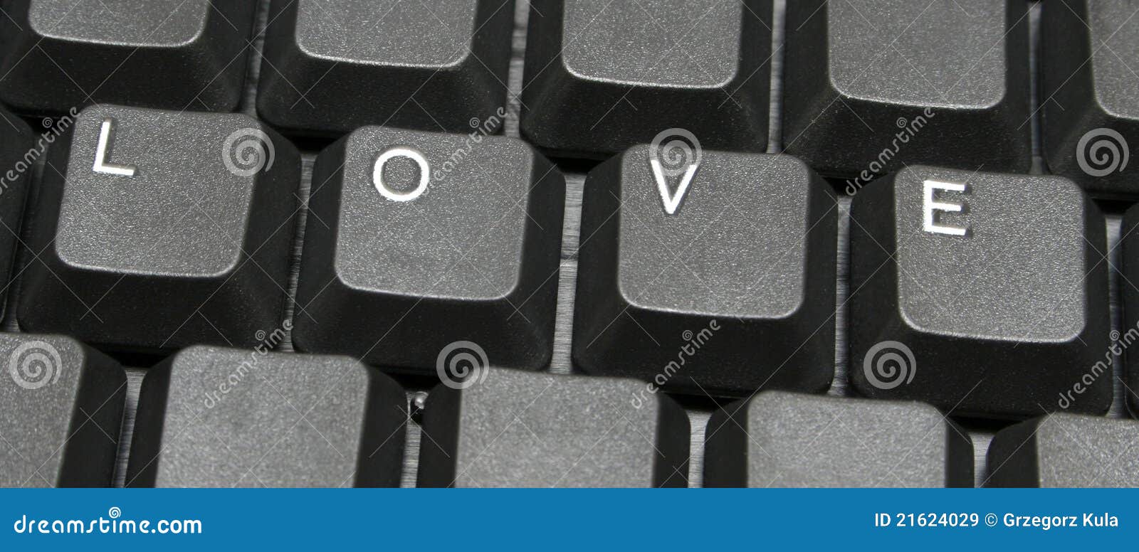 Love on computer keyboard stock image. Image of computing - 21624029