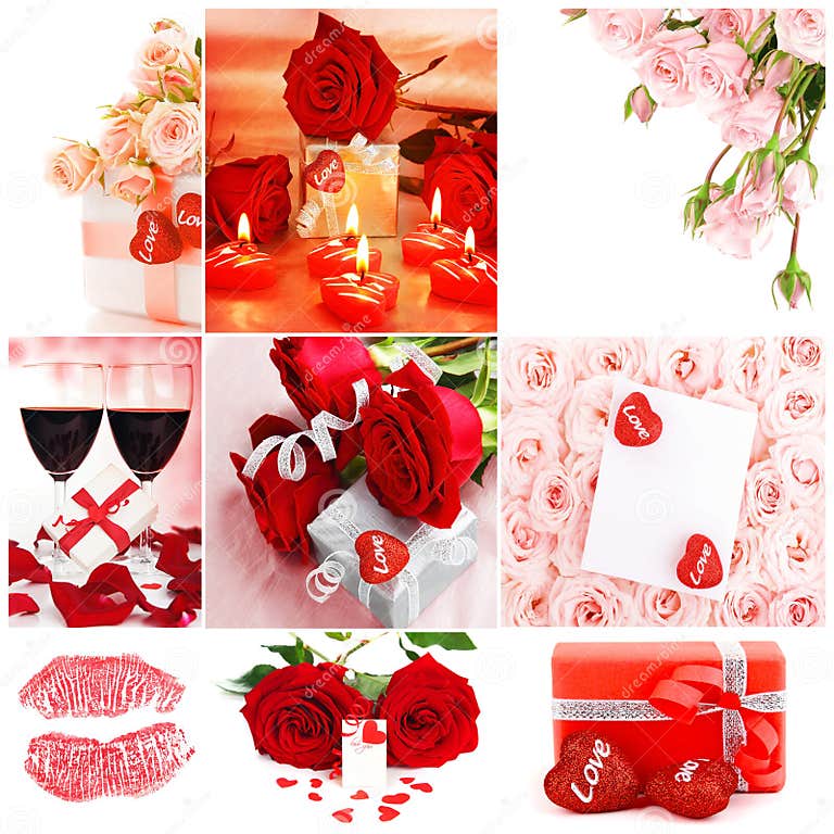 Love concept collage stock image. Image of isolated, celebrate - 18182803