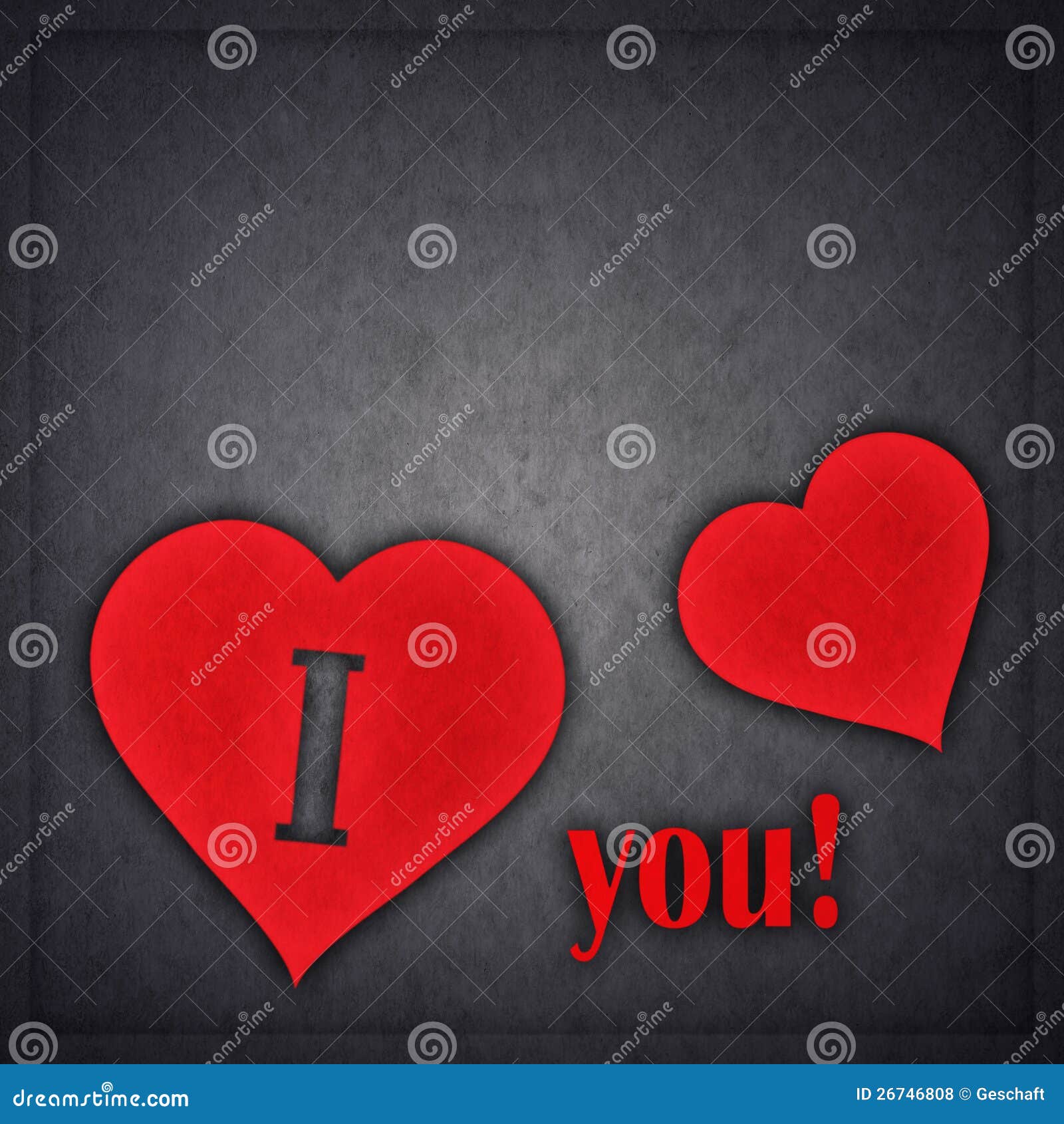 Love Concept Design Greeting Card Stock Illustration - Illustration of ...