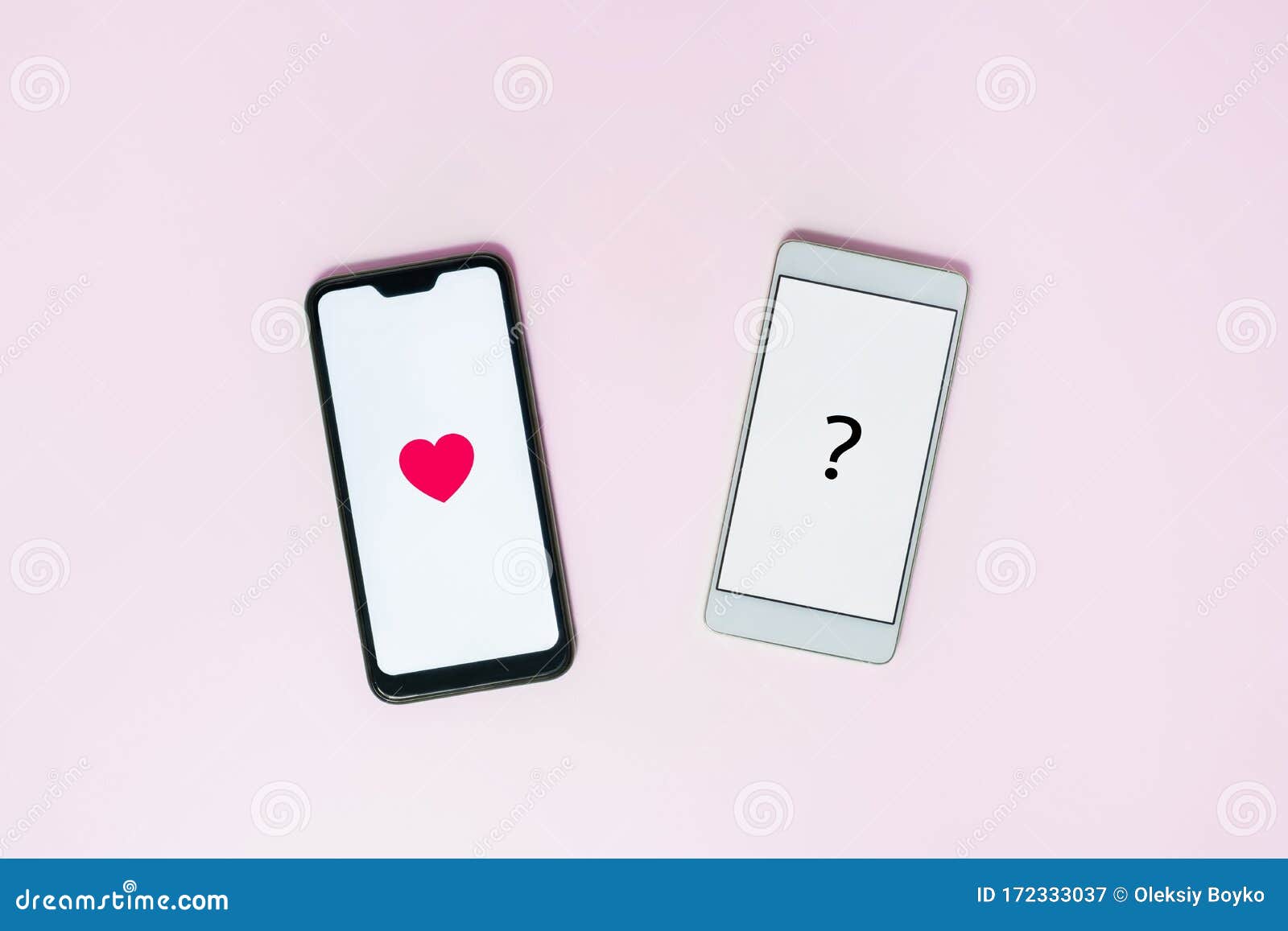 Love Text Messages on the Phone Stock Image - Image of communication ...