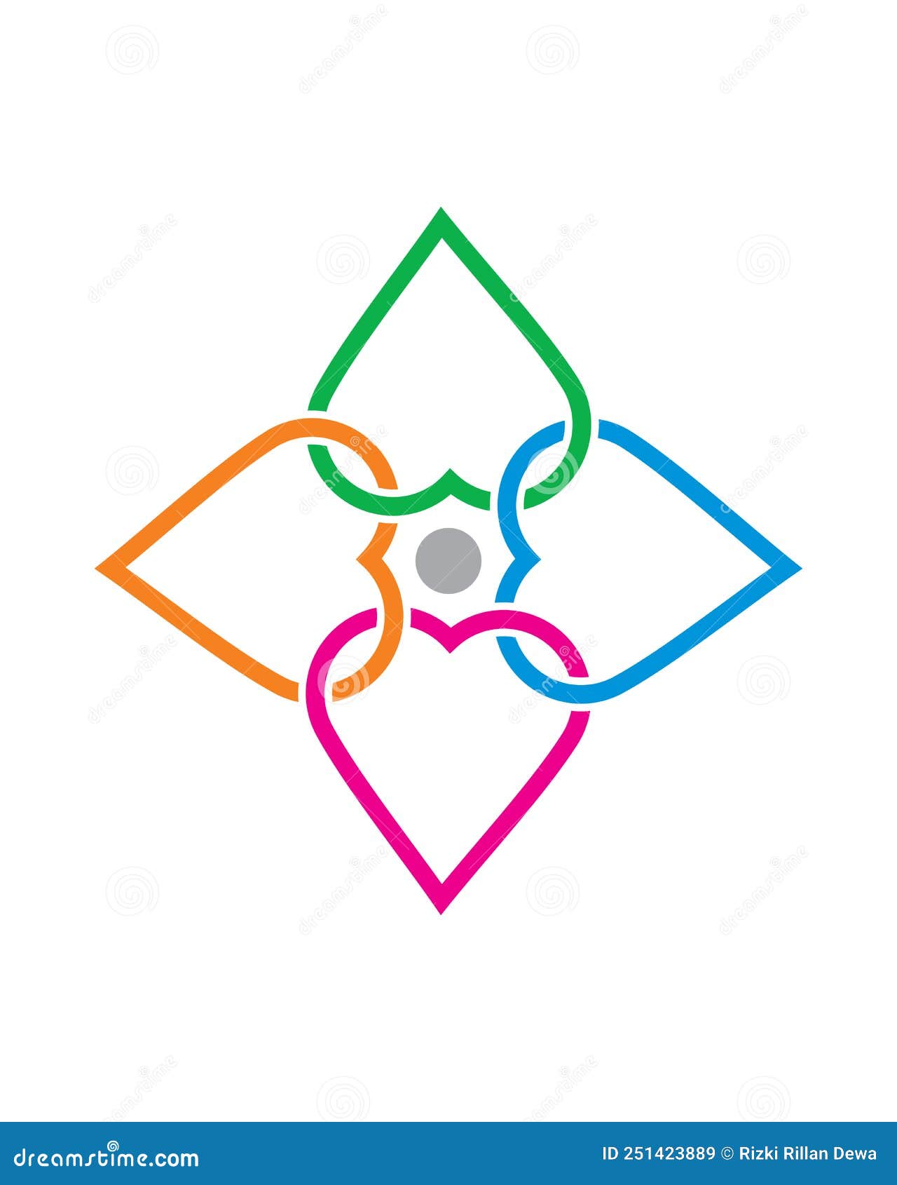 Love Connection Logo , Support Logo Stock Vector - Illustration of ...