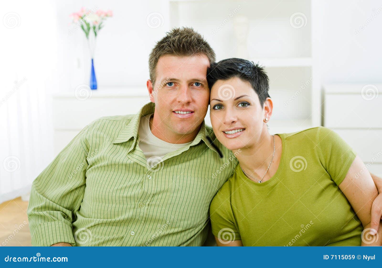 Love couple cuddling stock image. Image of female, caucasian - 7115059