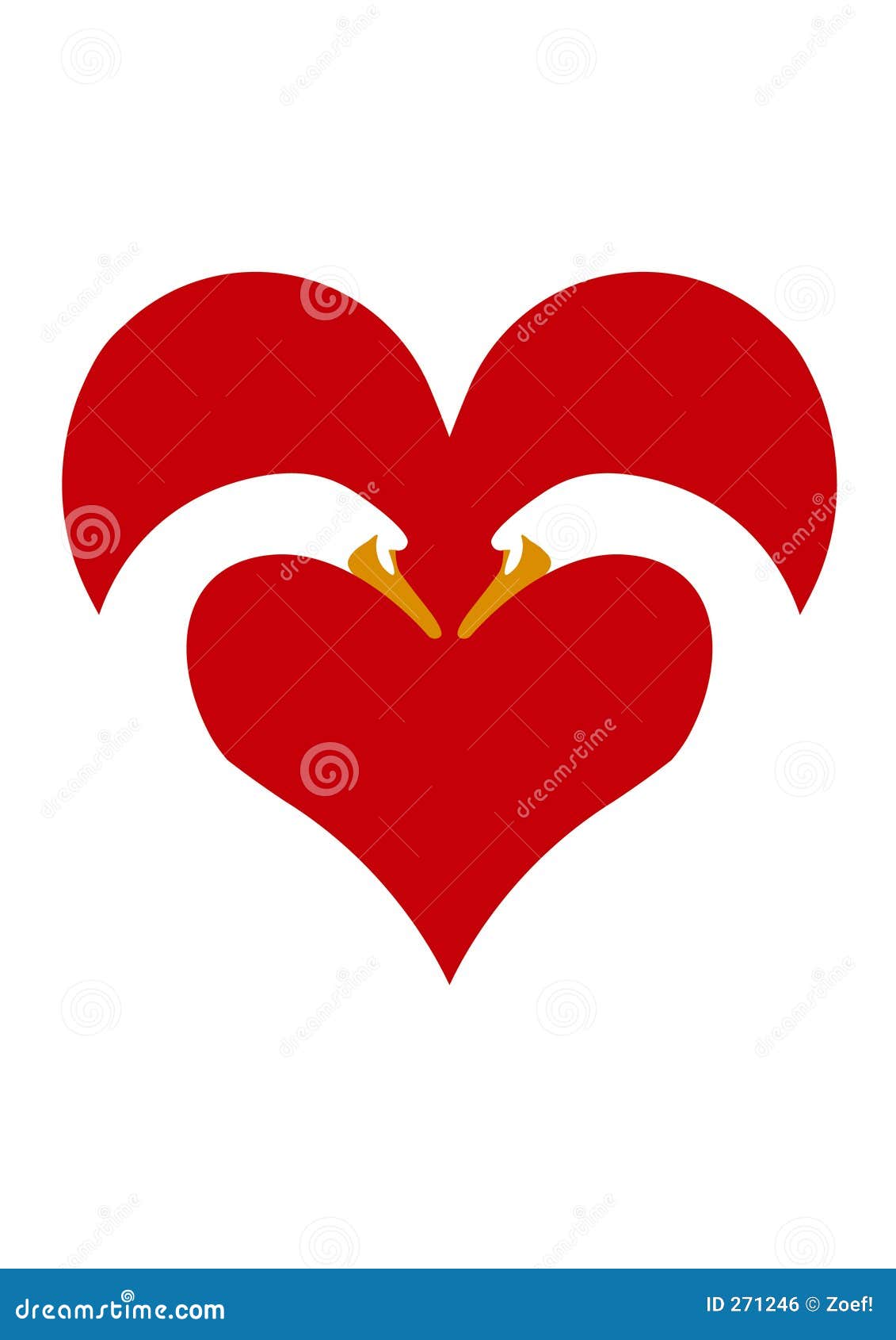 Love Couple Red stock illustration. Illustration of wedding - 271246