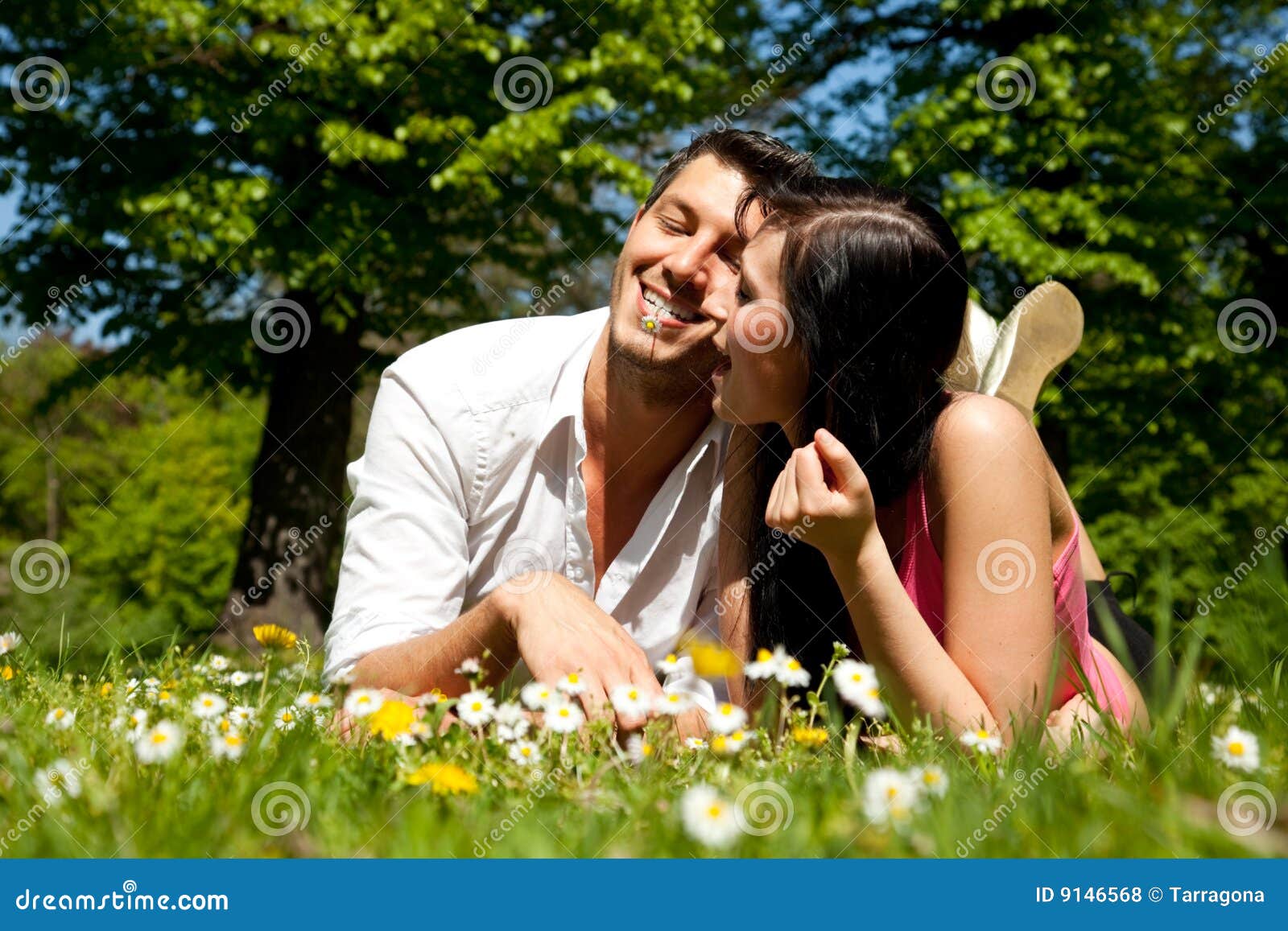 Love couple summer spring stock photo. Image of boyfriend - 9146568