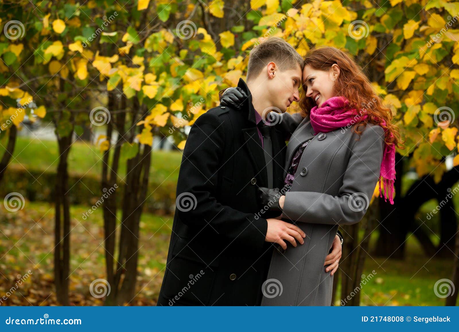 Love Couple Tenderly Embracing Each Other Stock Photo - Image of ...