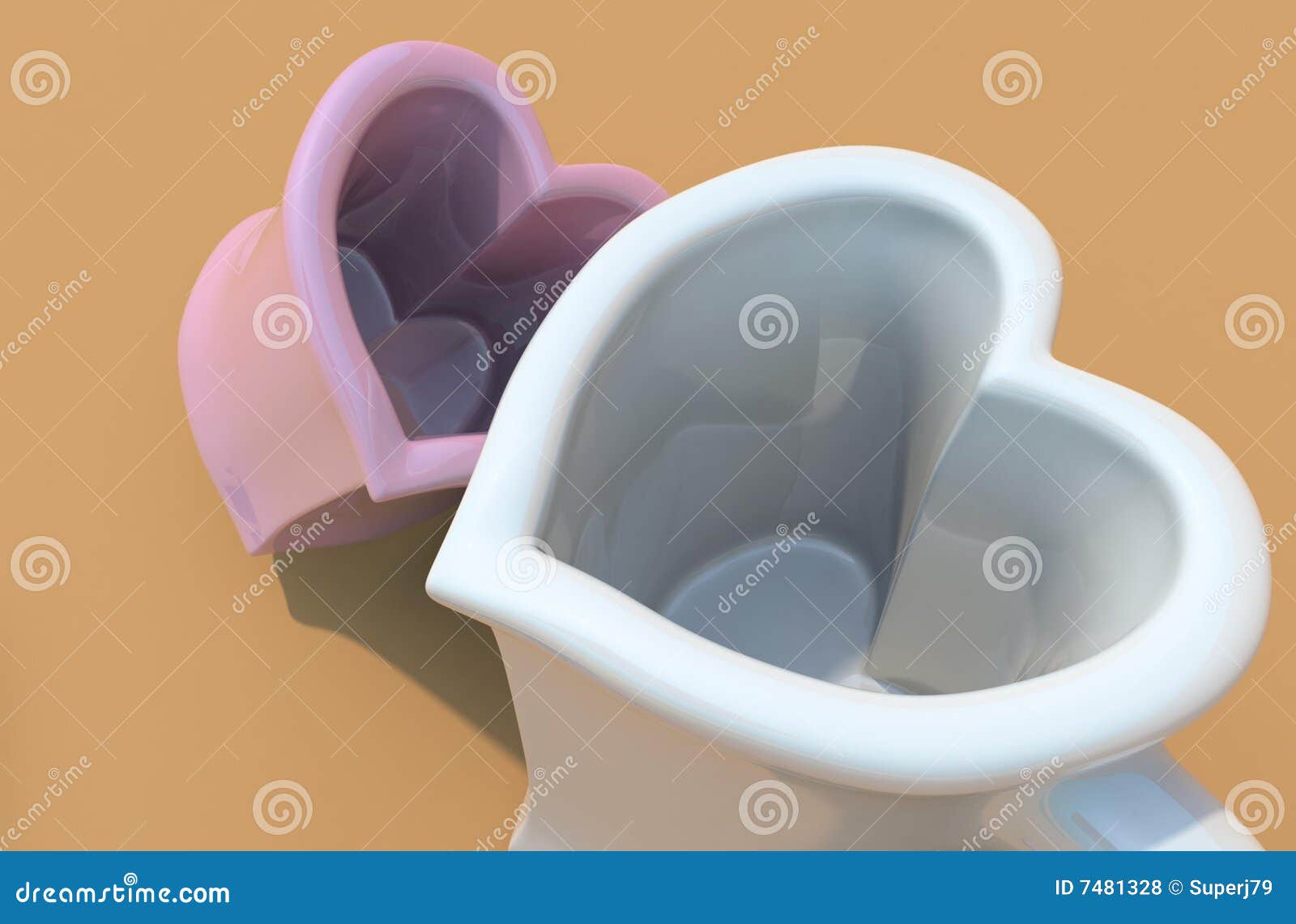 Love cup stock illustration. Illustration of symbolic - 7481328