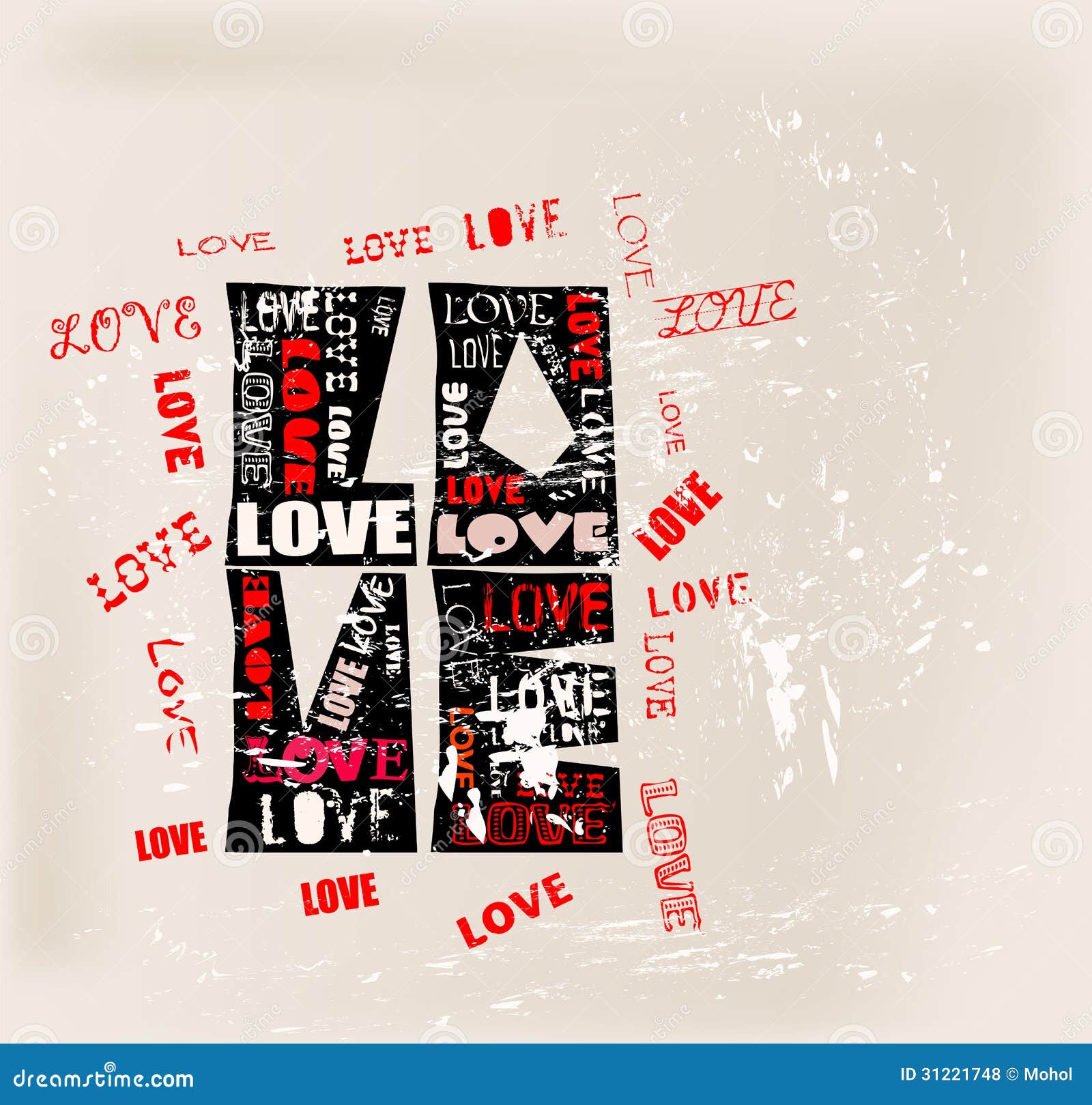 Love design, stock vector. Illustration of greeting, feelings - 31221748