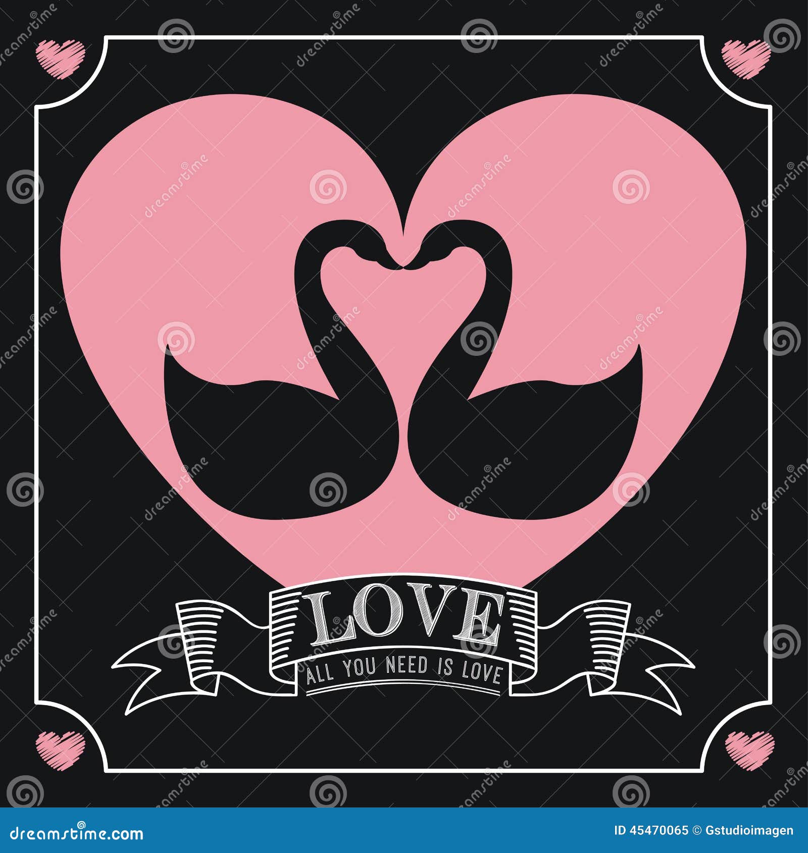 Love design stock vector. Illustration of cute, valentines - 45470065