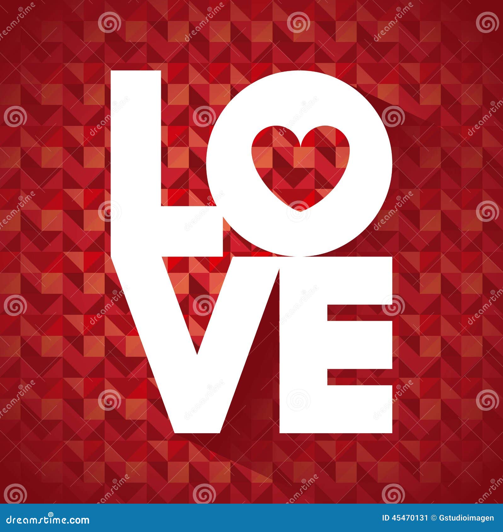 Love design stock vector. Illustration of pattern, lovely - 45470131