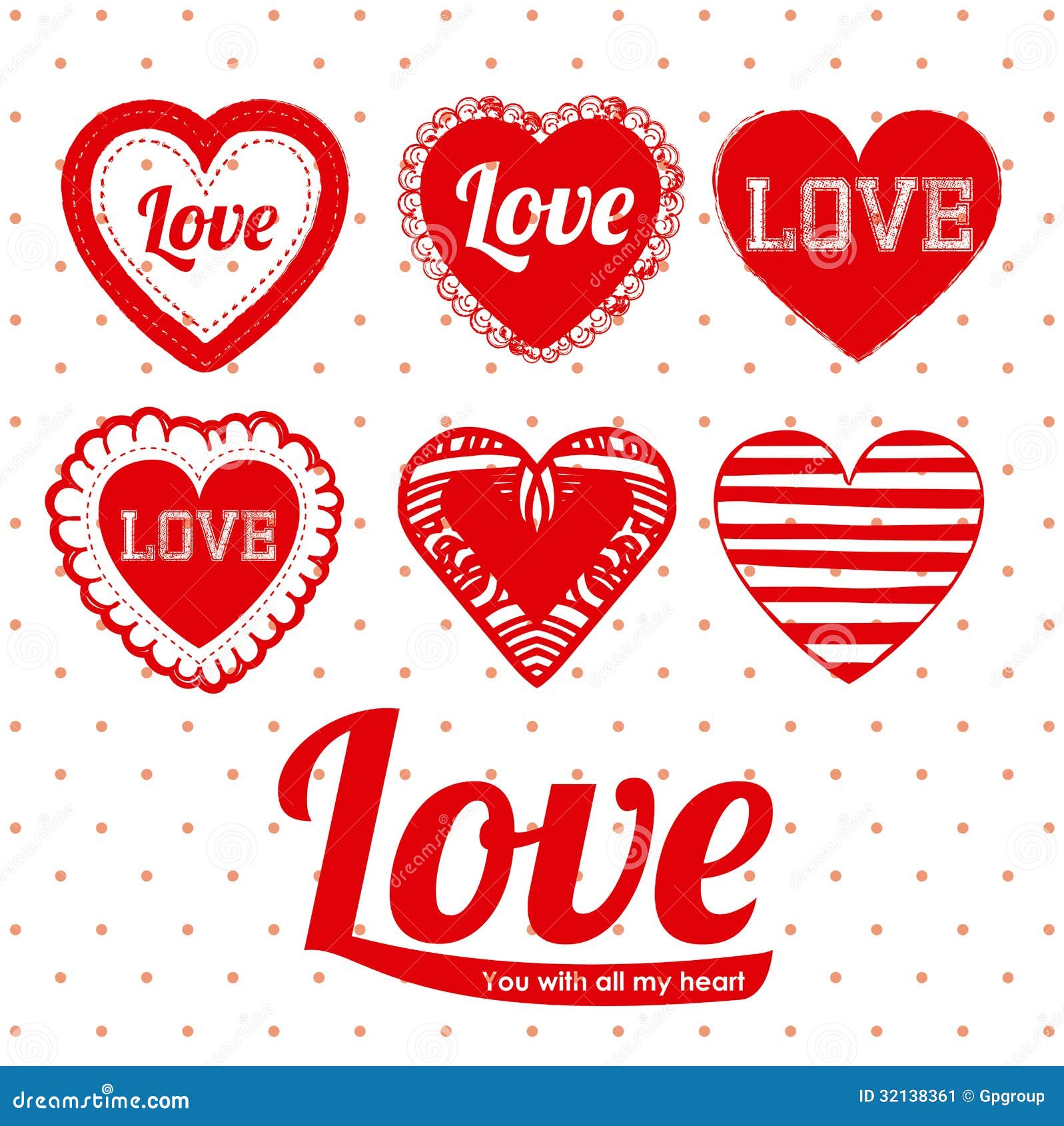Love Design Stock Image - Image: 32138361