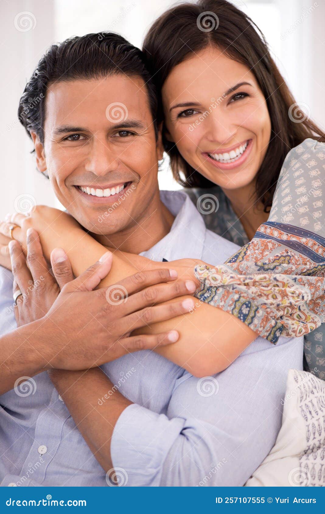 Love and Devotion. Cropped Portrait of a Beautiful and Happily Married ...