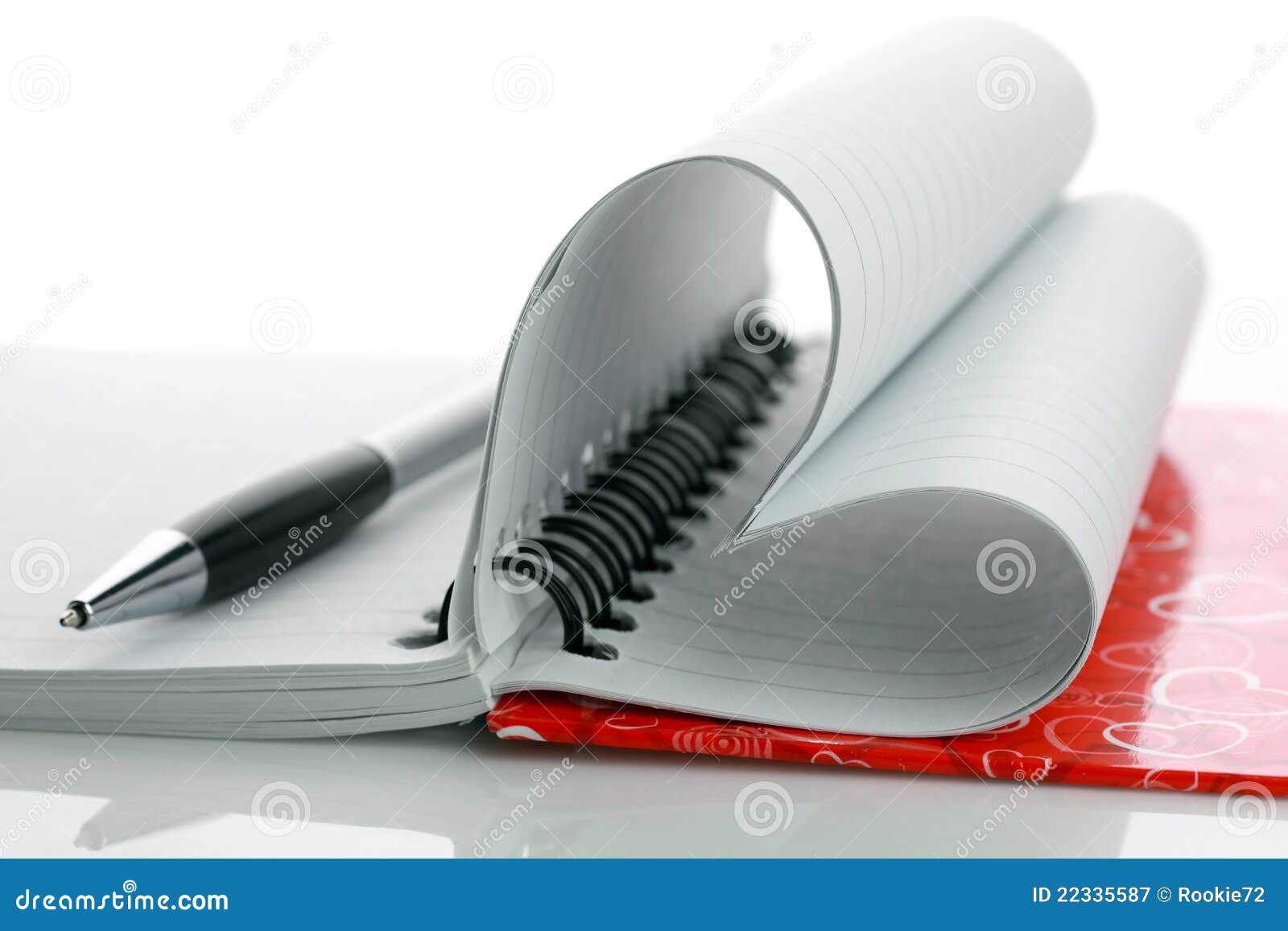 Love diary stock image. Image of binder, heart, backgrounds - 22335587