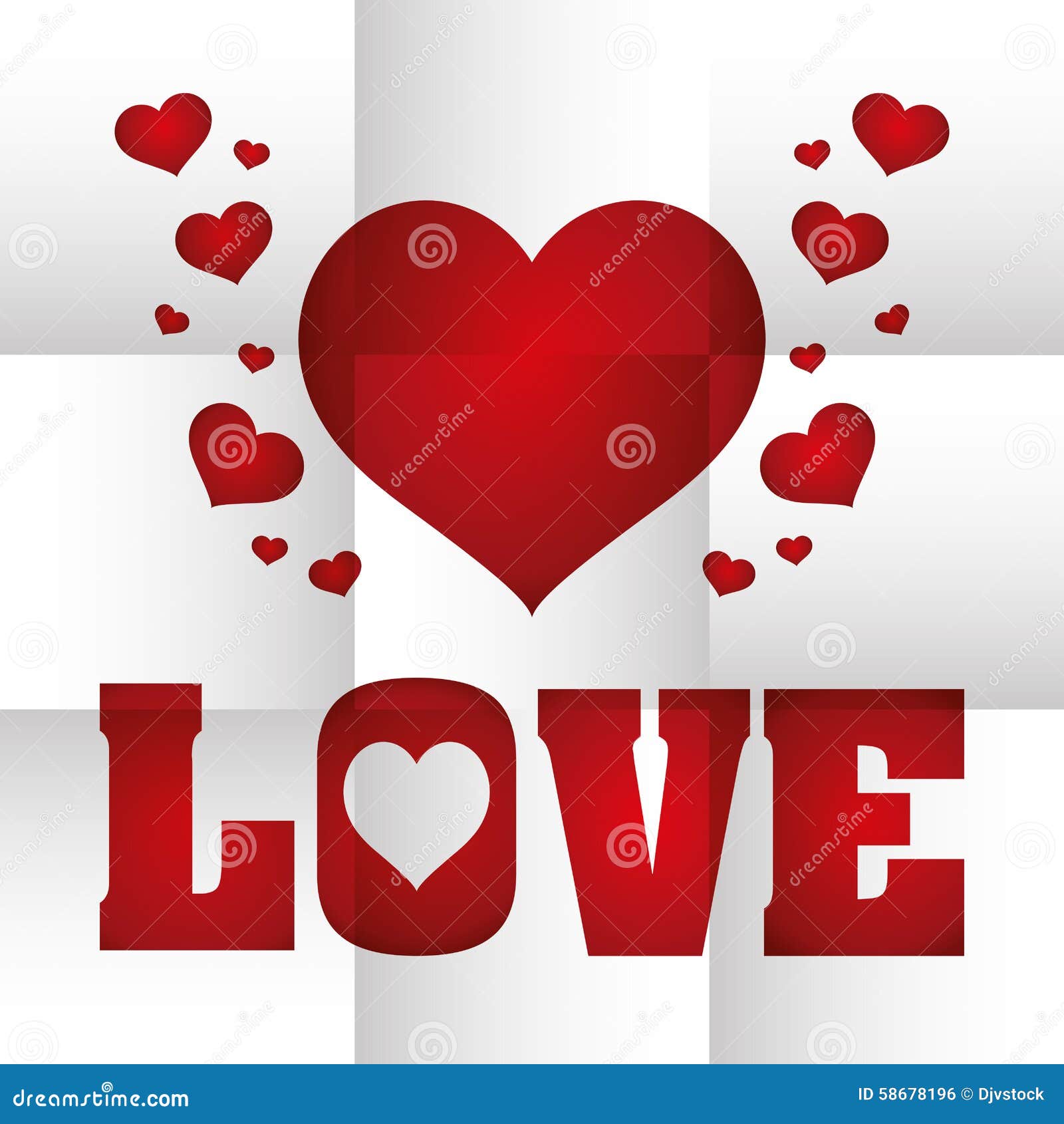 Love digital design. stock vector. Illustration of love - 58678196