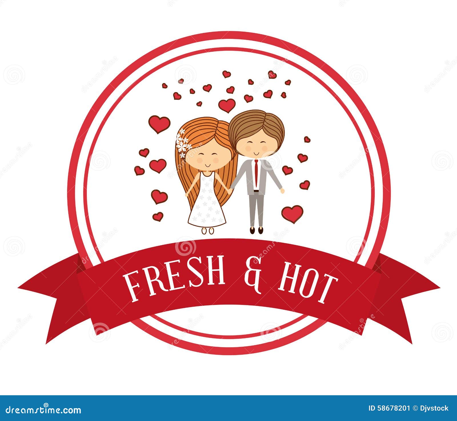 Love digital design. stock vector. Illustration of relationship - 58678201