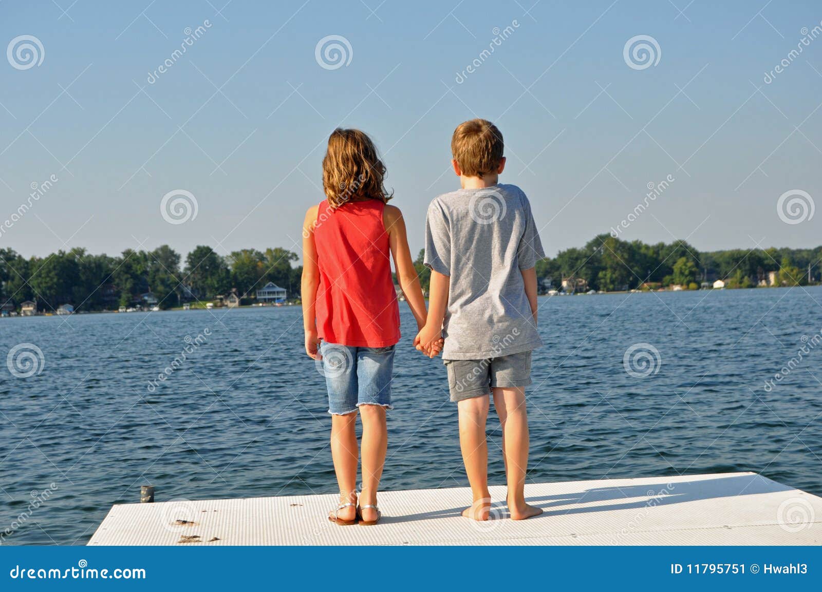 Love on the dock stock image. Image of holding, outdoor - 11795751
