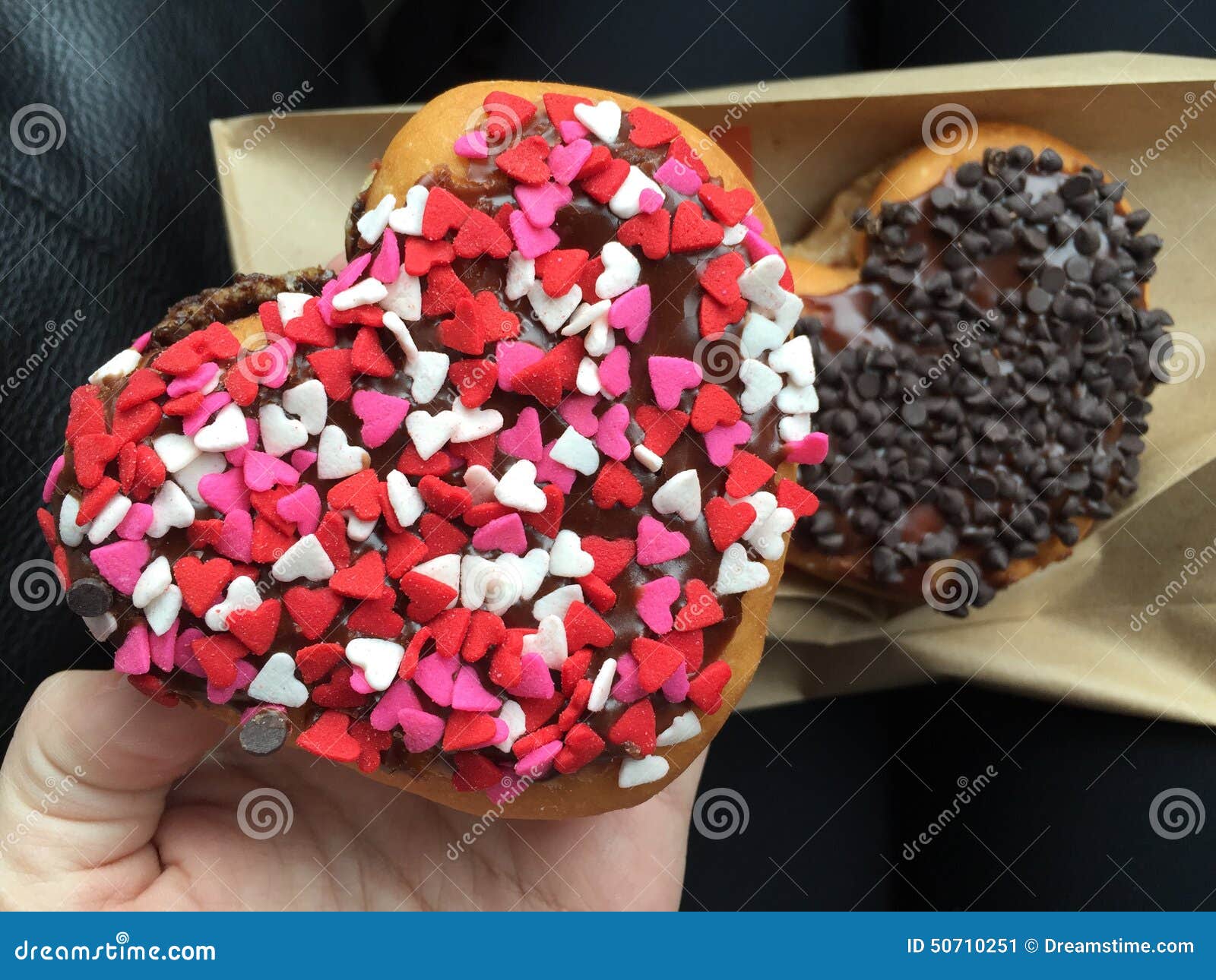 Love Donuts stock image. Image of donuts, heart, dunkin - 50710251