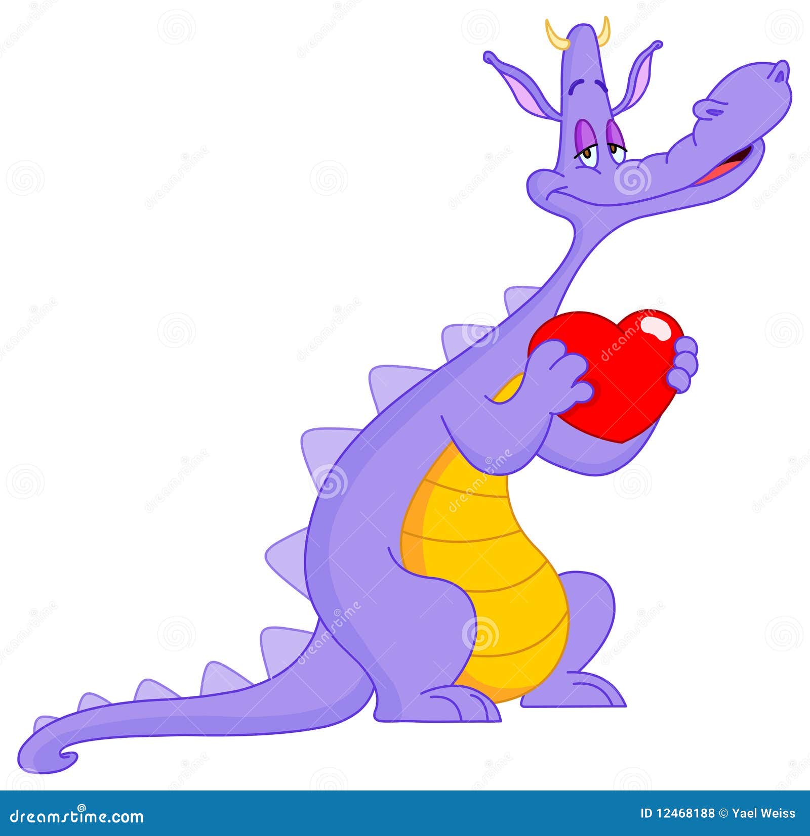 In love dragon stock vector. Illustration of japan, longing - 12468188