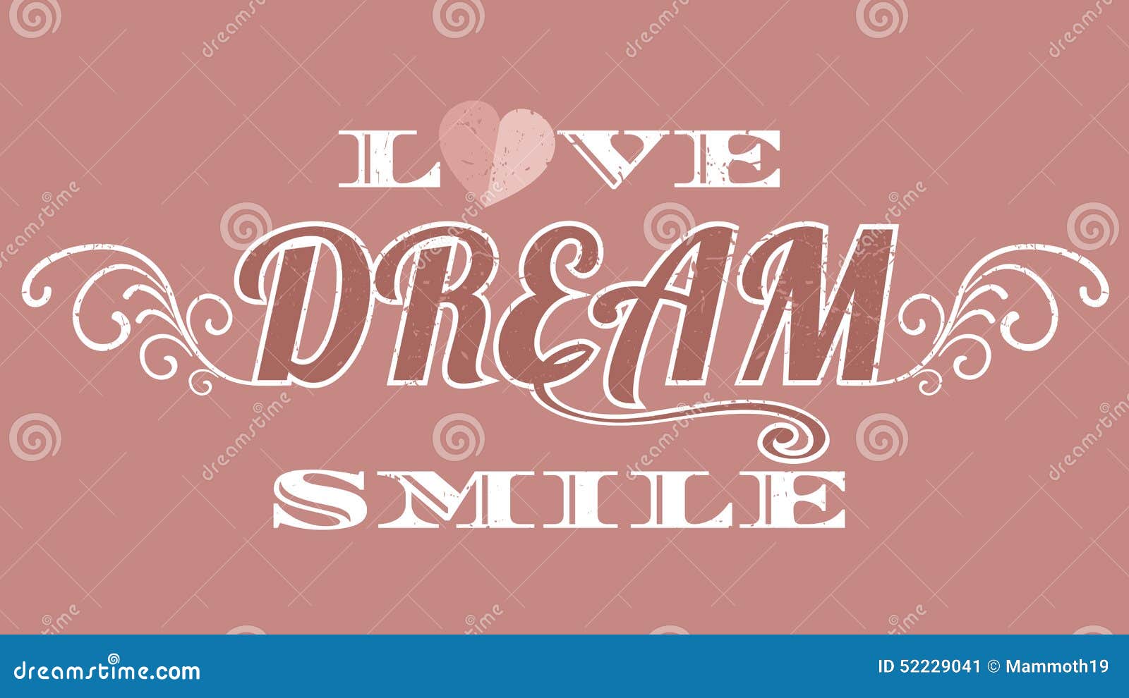 Love Dream Girl Typography, T-shirt Graphics, Vector Format Eps1 Stock ...