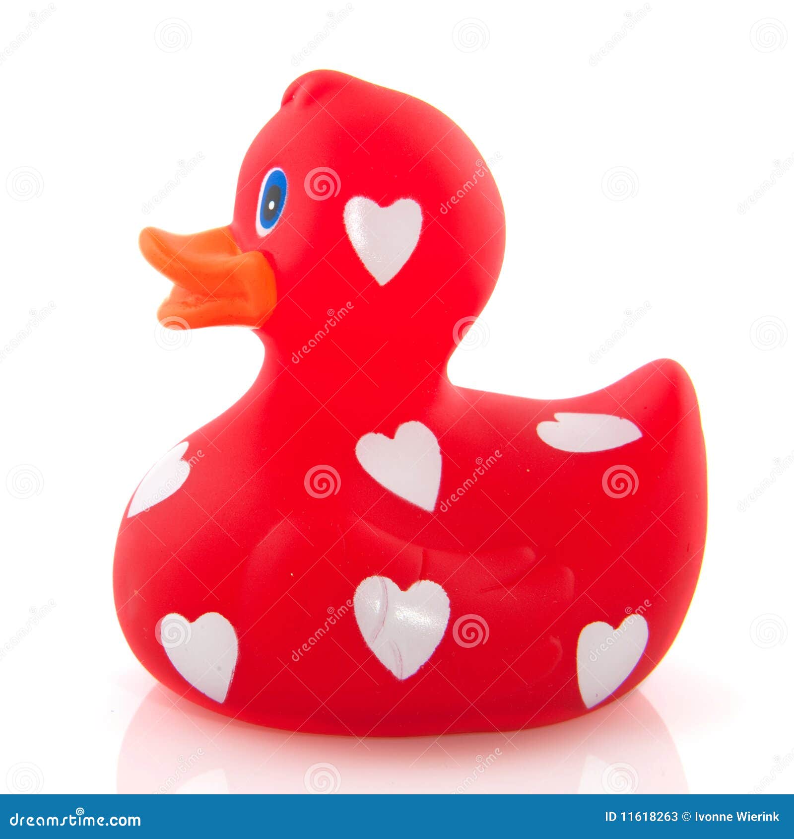 Love duck stock image. Image of isolated, plastic, valentine - 11618263