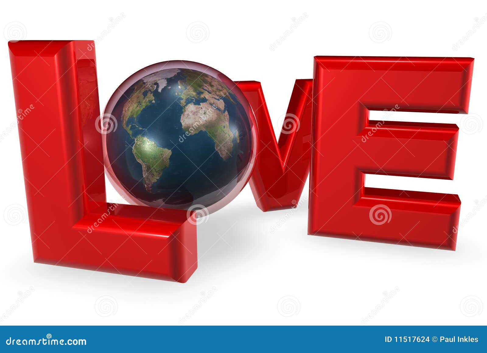 Love Earth stock illustration. Illustration of generated - 11517624