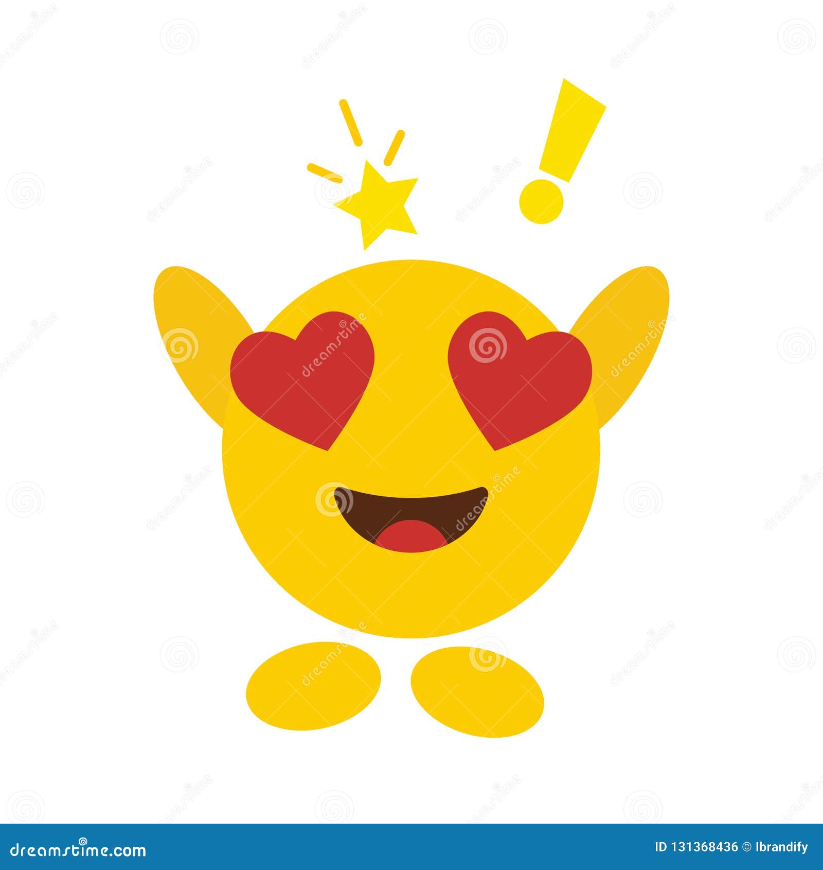 Love Emoji Icon Design Vector Stock Vector - Illustration of design ...
