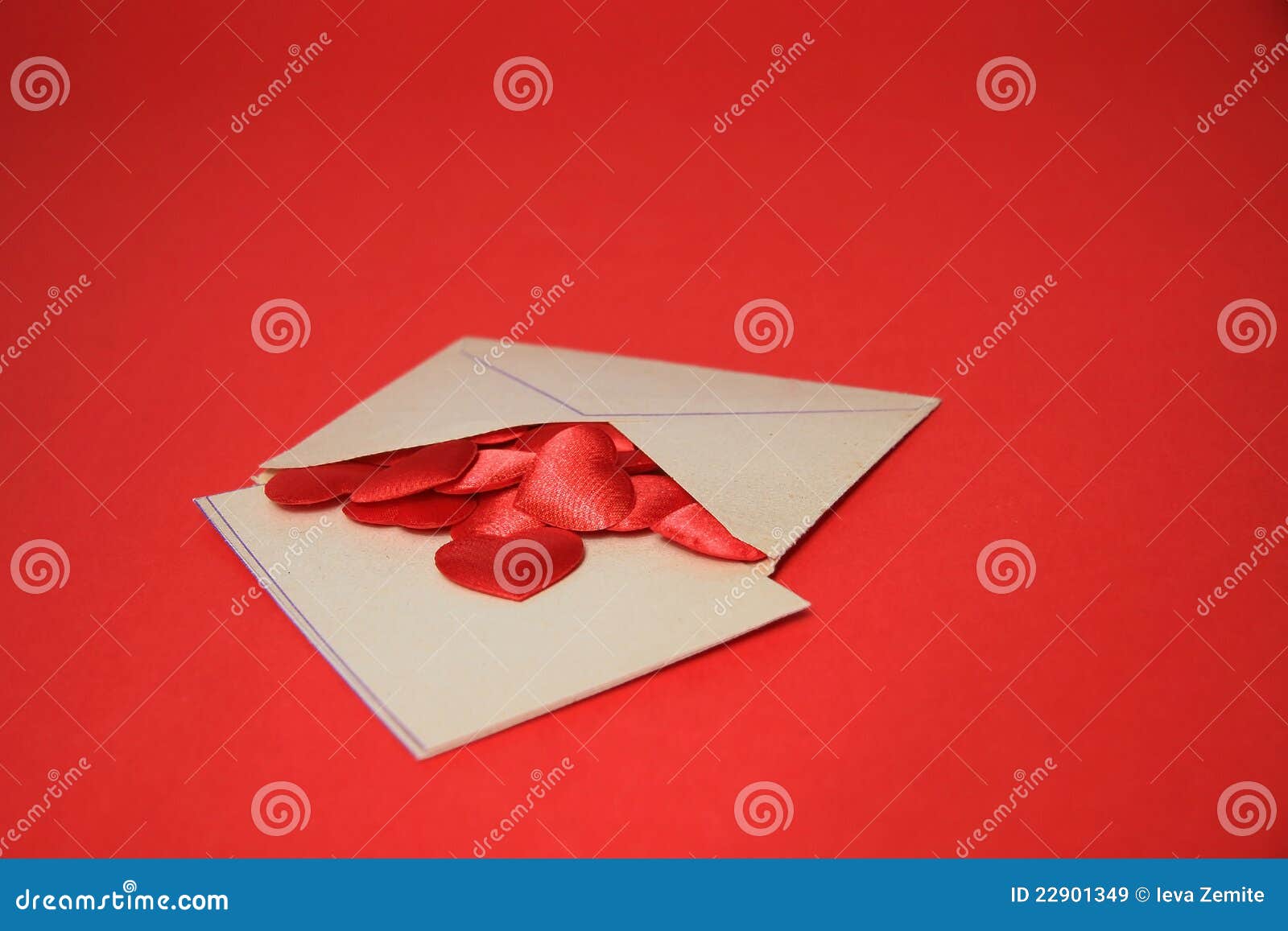 Love envelope stock image. Image of horizontal, isolated - 22901349
