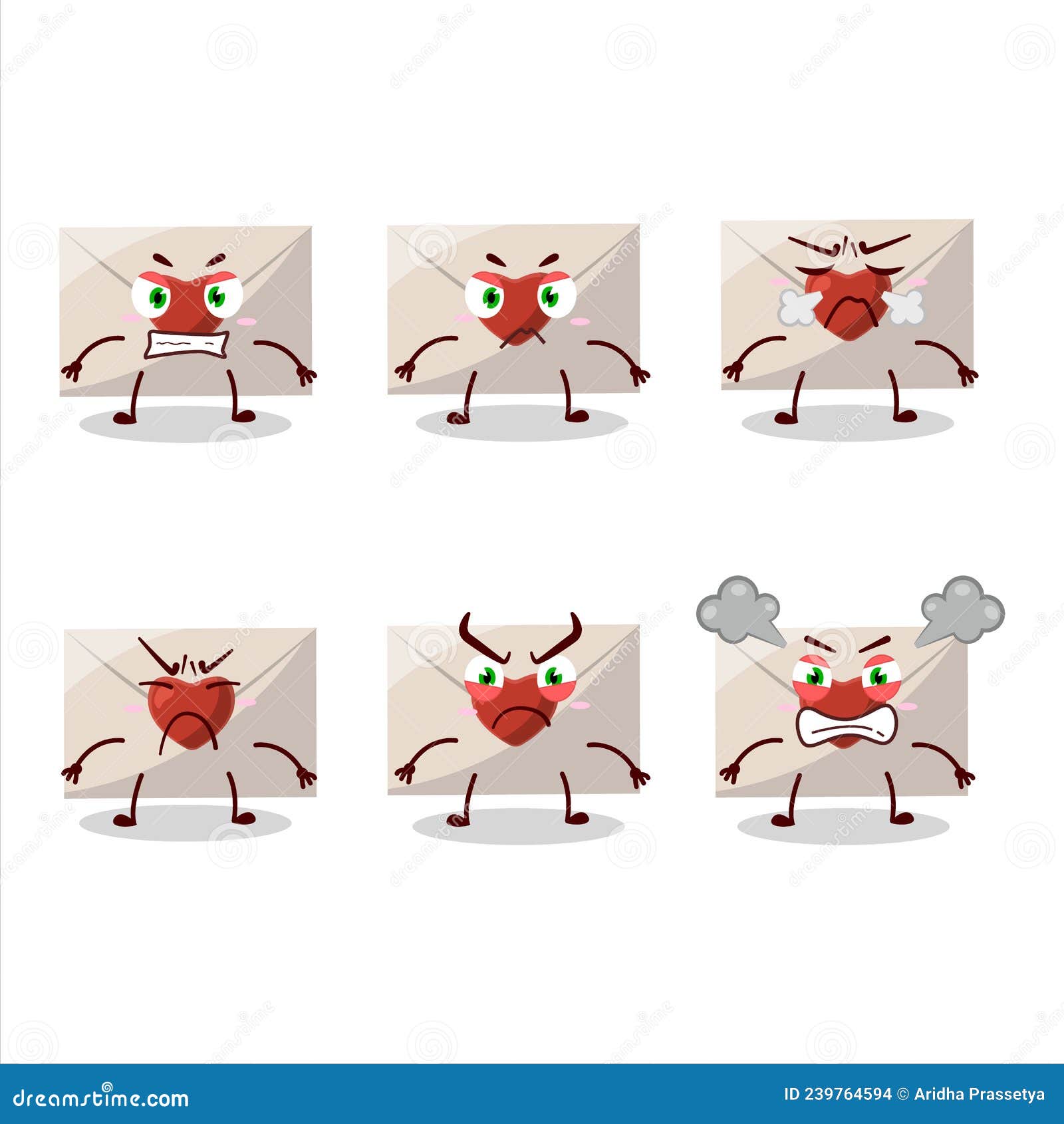 Envelope And Angry Face Sign Stock Image | CartoonDealer.com #1682119