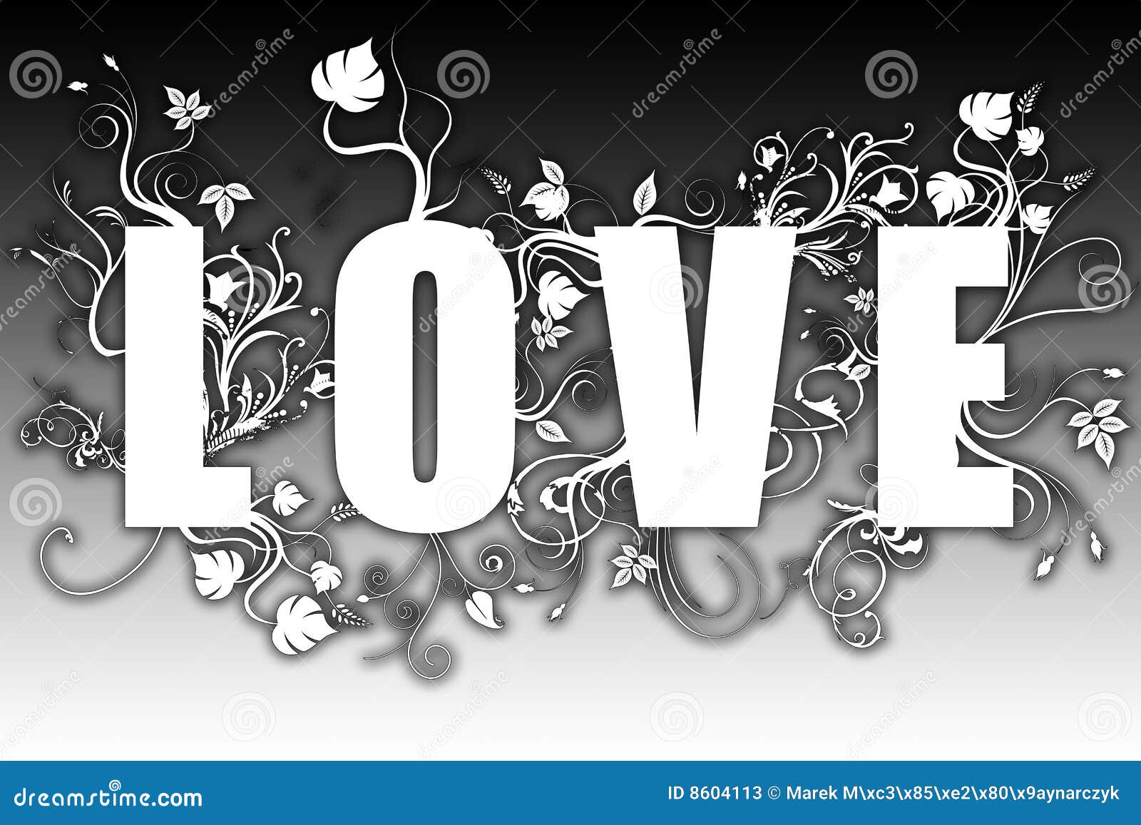 Love - evolution text stock illustration. Illustration of framework ...