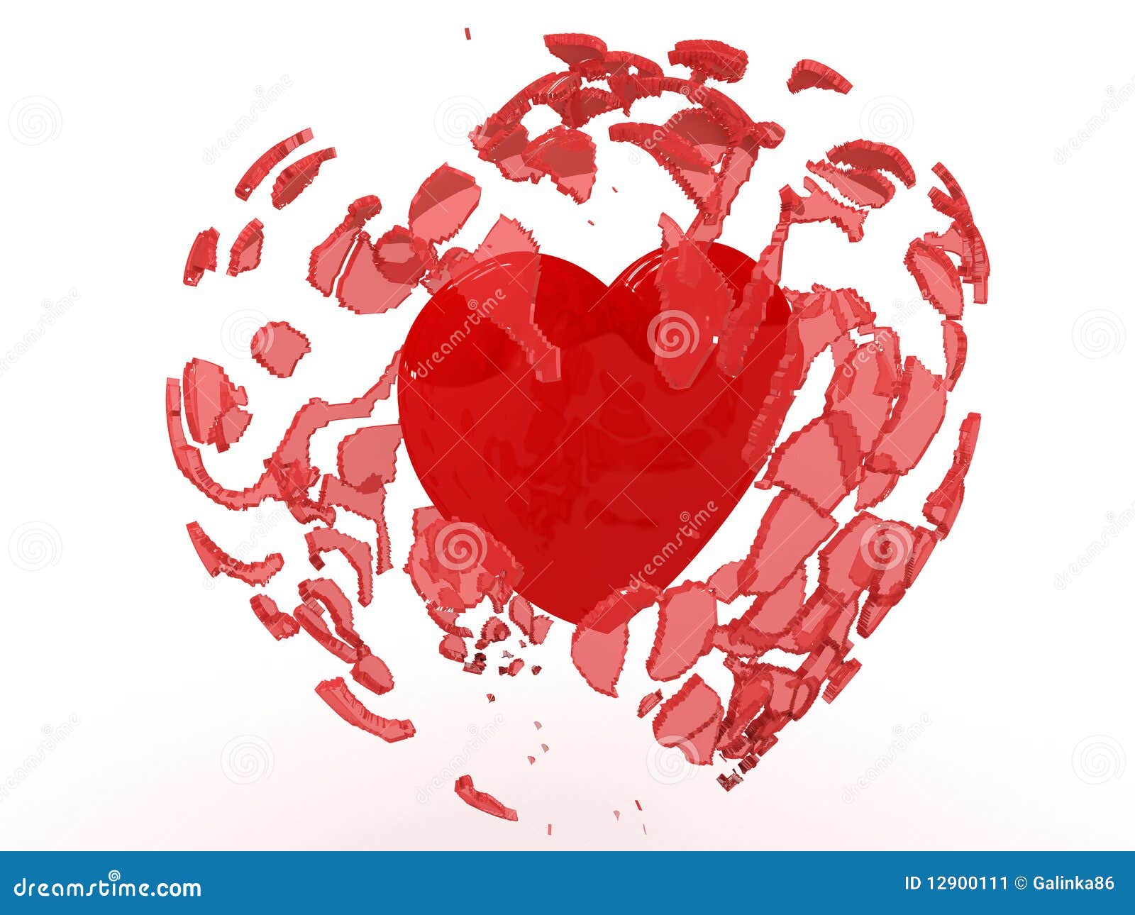 Love explosion stock illustration. Illustration of concepts - 12900111