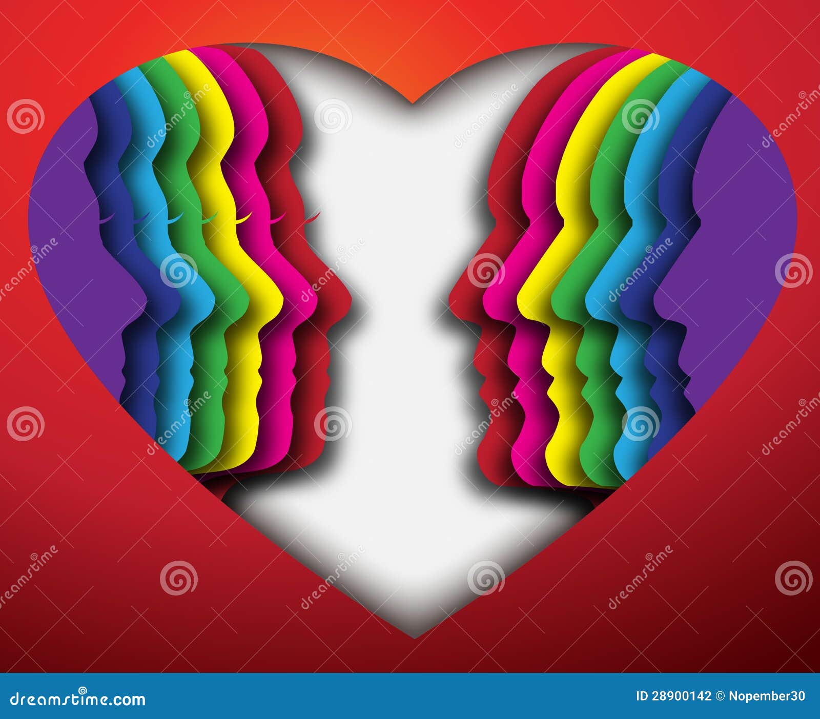 Love Face stock vector. Illustration of cute, happiness - 28900142