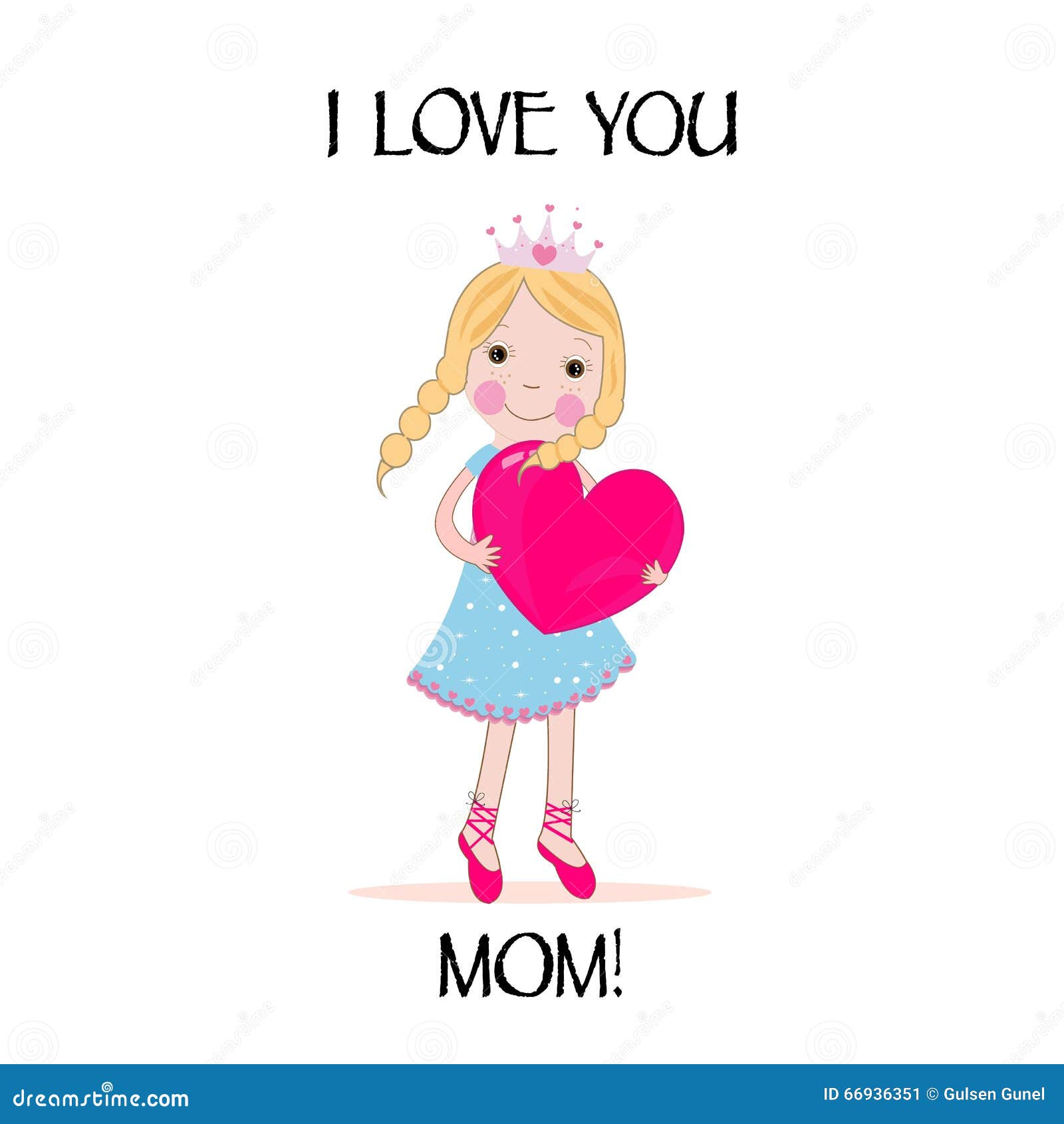 Love Fairy Holding Heart Vector Background Stock Vector - Illustration ...