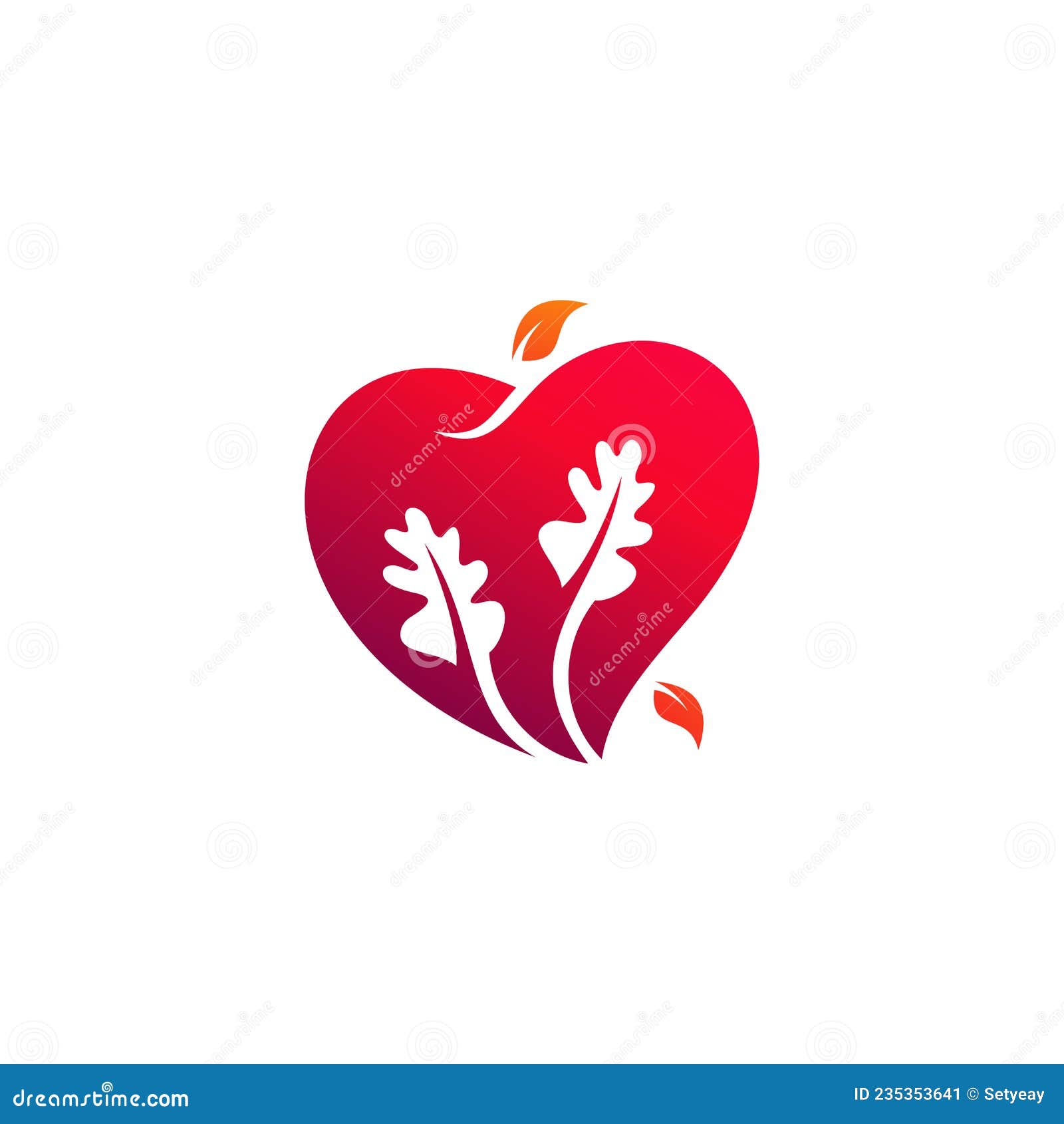 Love Farm Logo Design Vector Template. Farm Logo Concept Stock ...