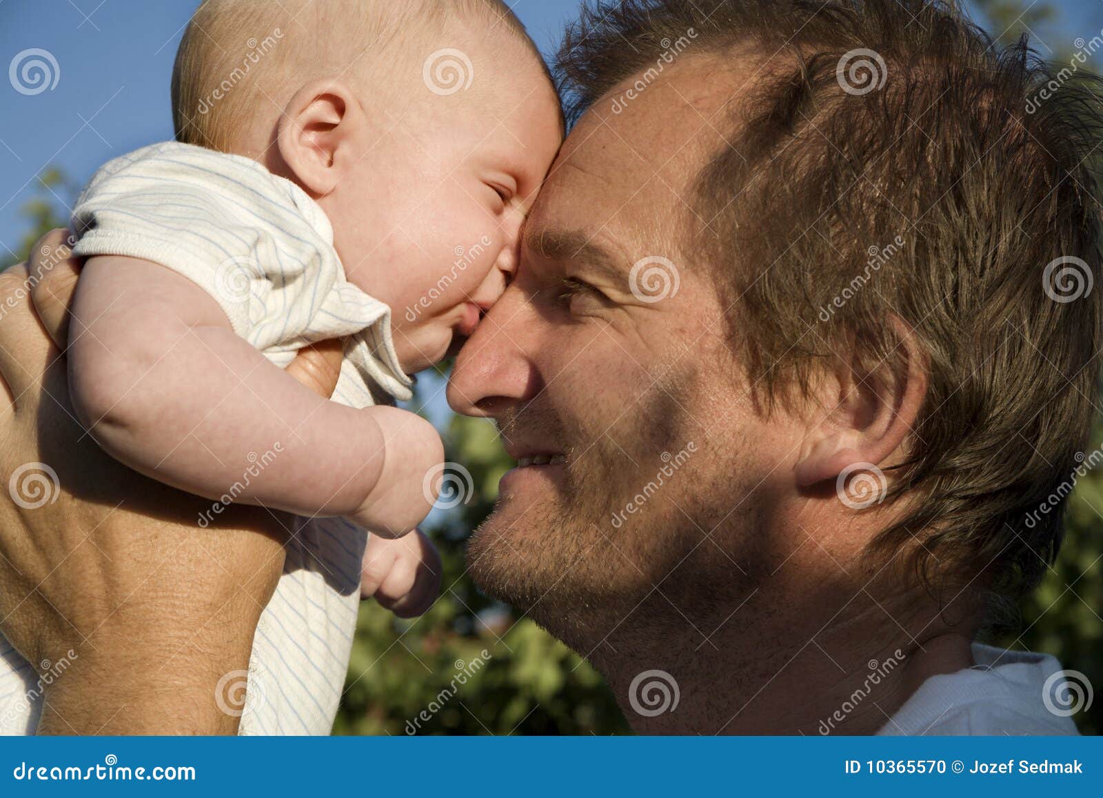 Love of father and baby stock photo. Image of baby, smile - 10365570
