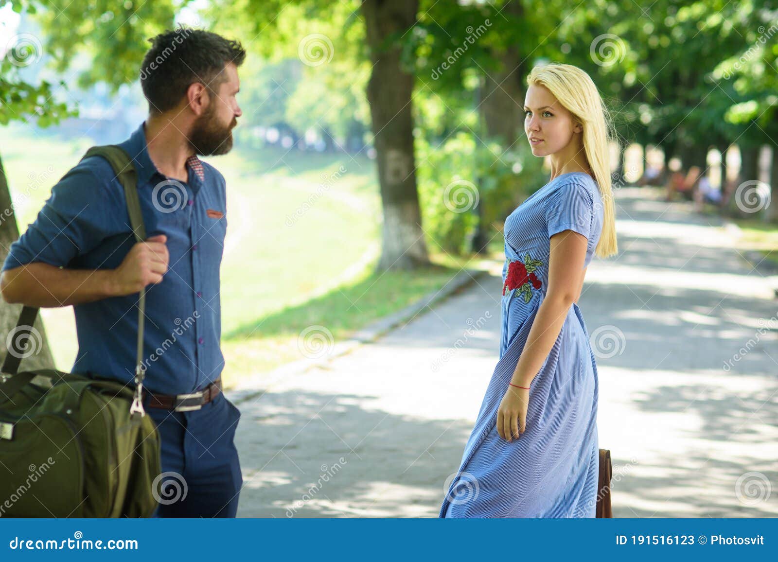 Love At First Sight Concept Man And Woman Stock Image Image Of